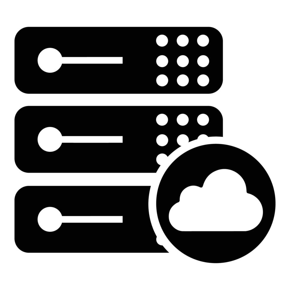 Cloud, database, host icon 17259598 Vector Art at Vecteezy