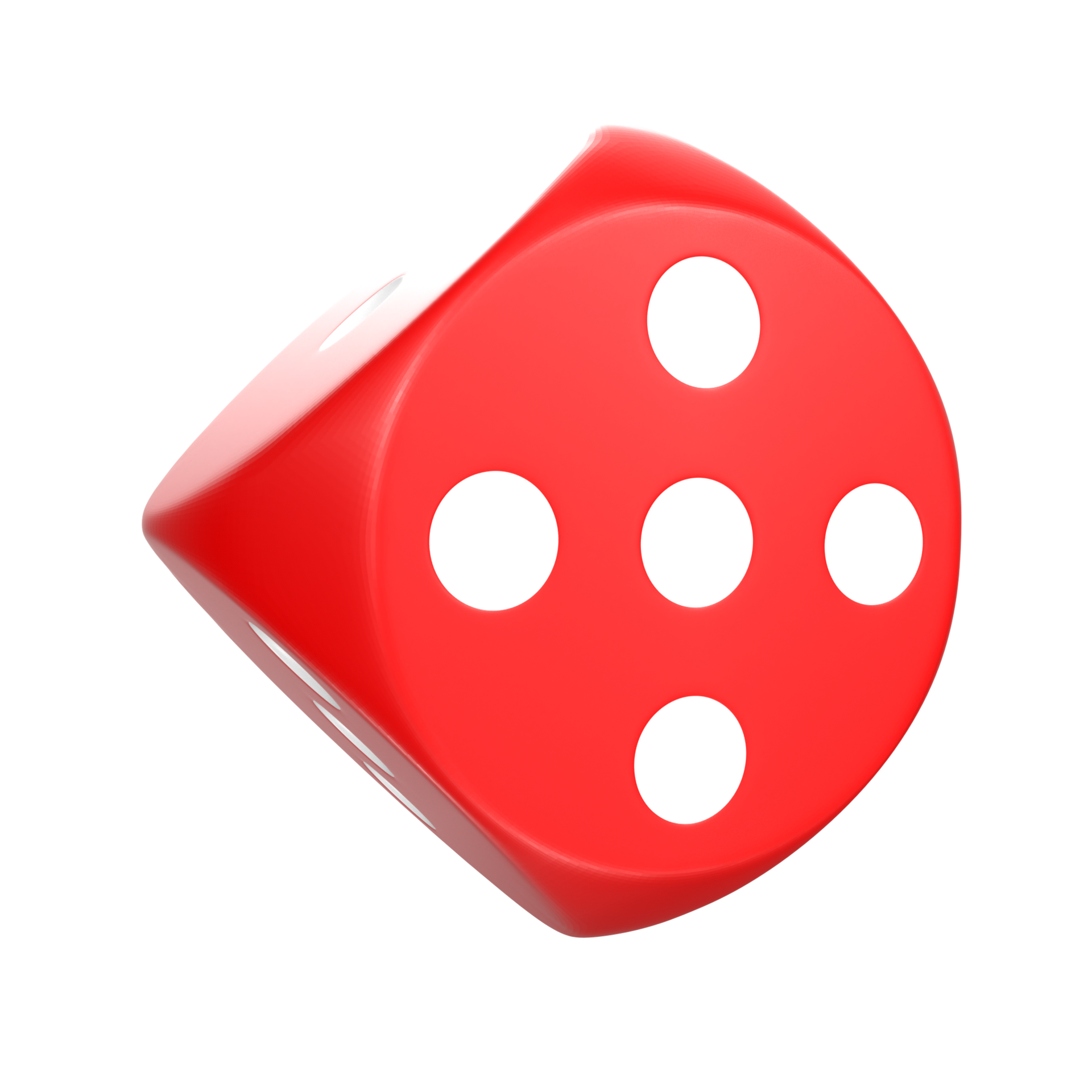 3d Rendering Of Dice Object 17261116 Png