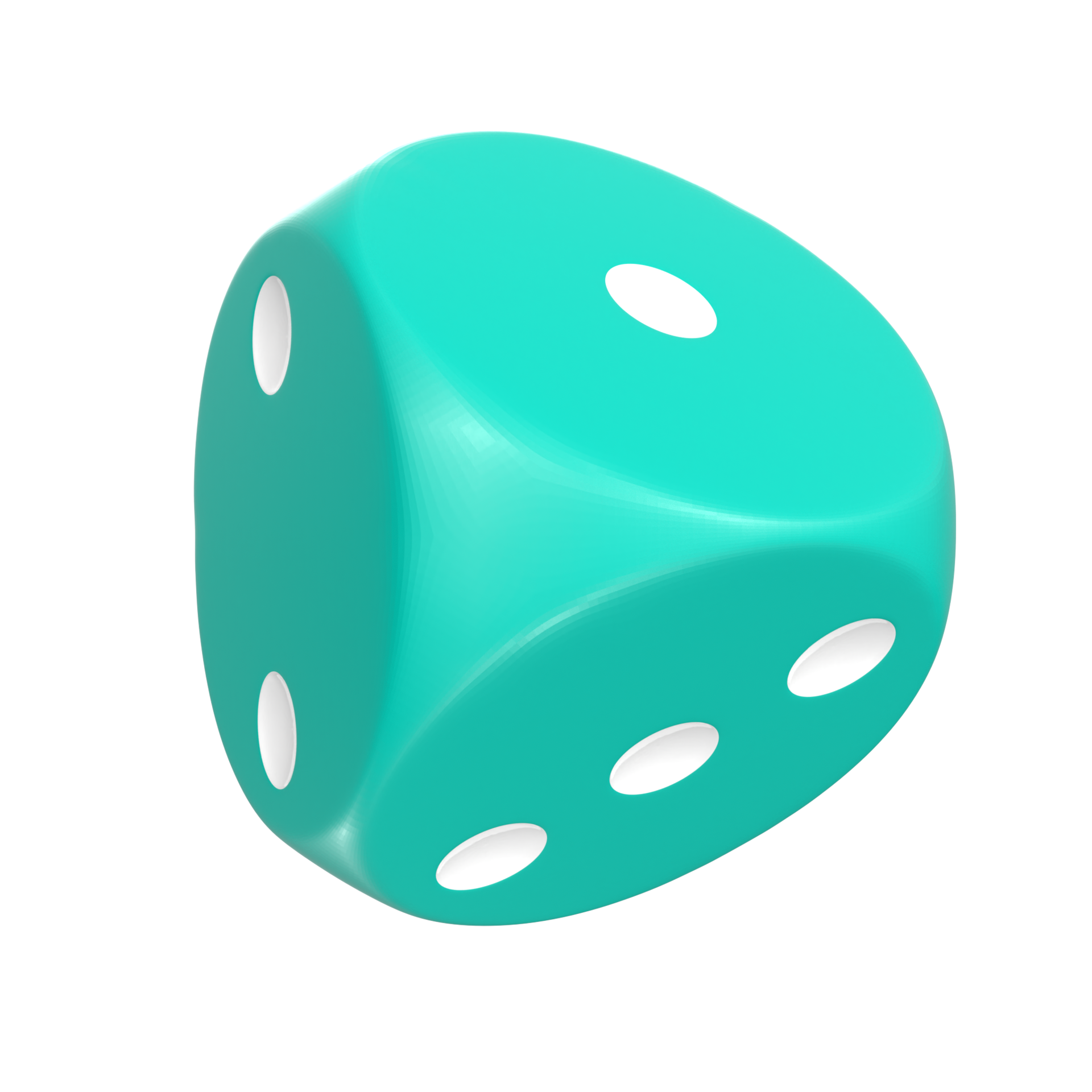 3d Rendering Of Dice Object 17261232 Png