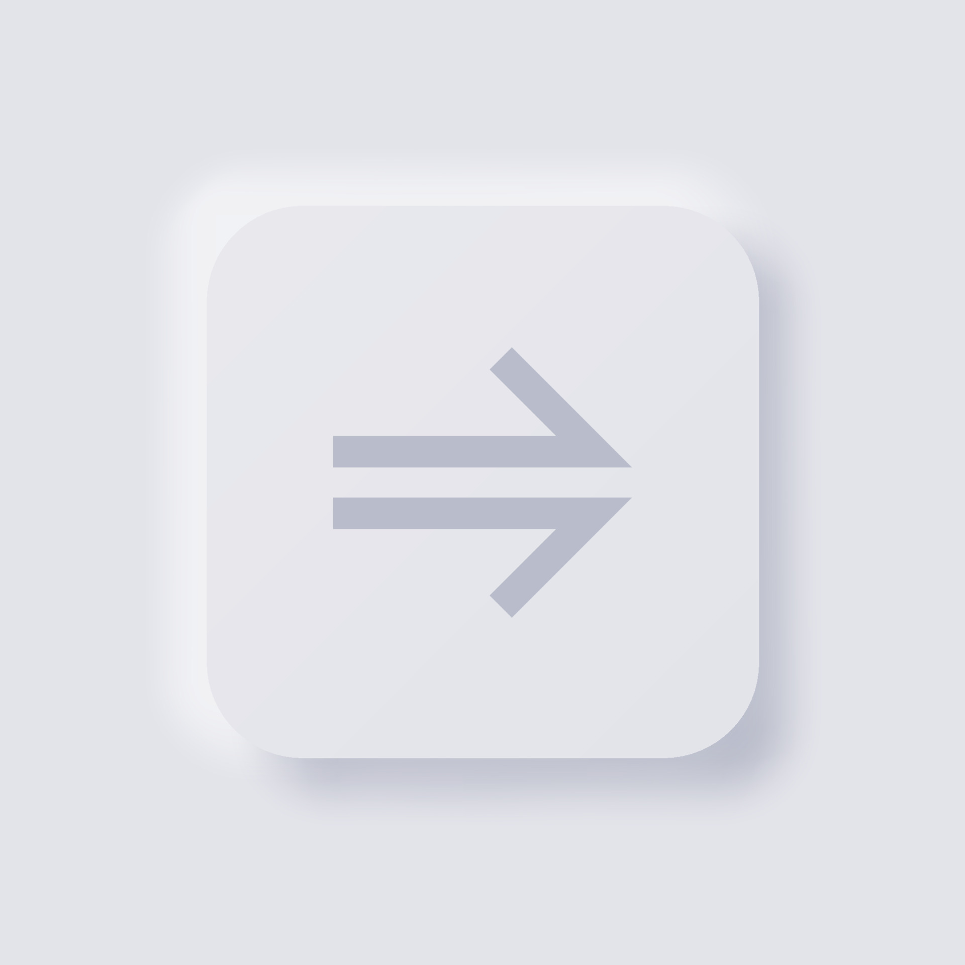 Arrow Icon White Neumorphism Soft Ui Design For Web Design Application Ui And More Button