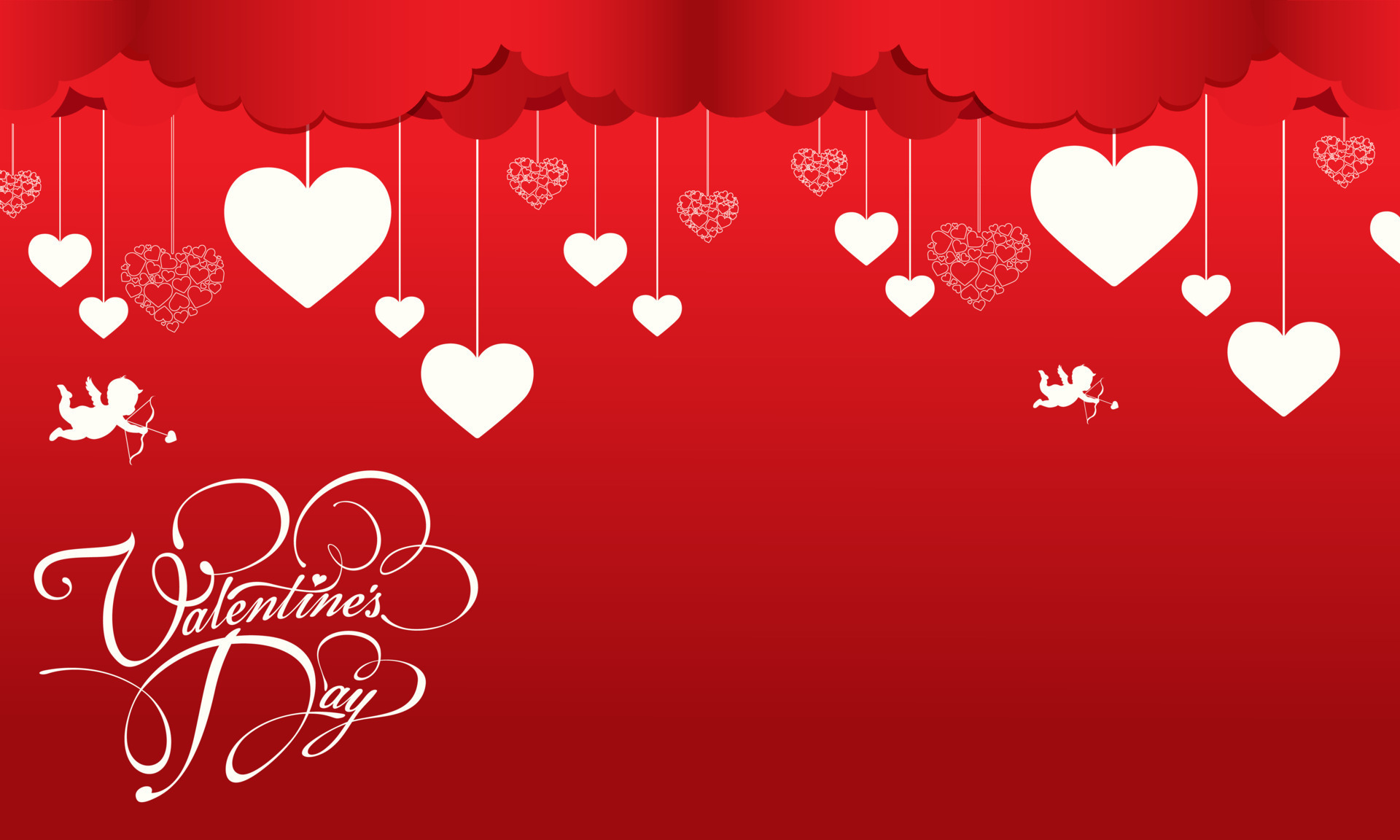 Happy Valentine Day Background Joyful Valentines Day Design