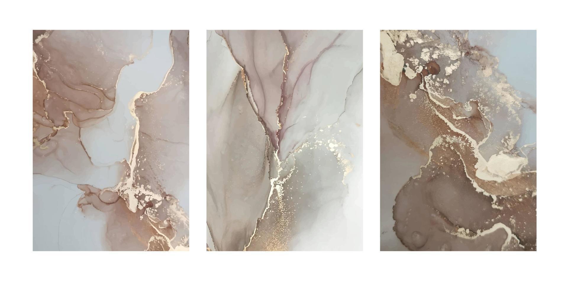 Liquid abstract marble painting background print with beige gold ... Liquid abstract marble painting background print with beige gold ...