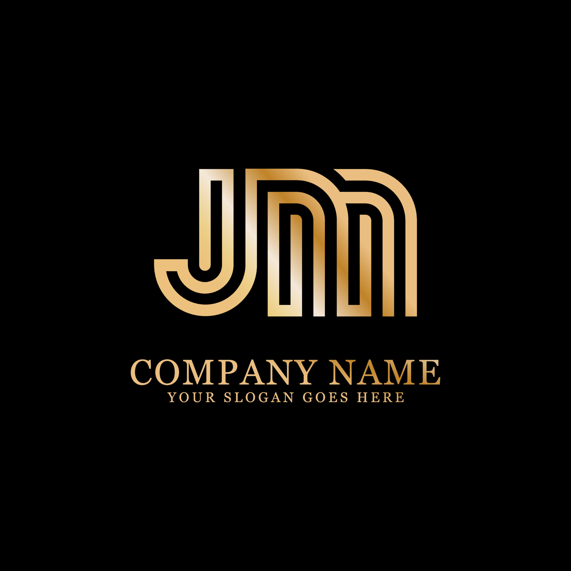 JM monogram logo inspirations, letters logo template 17266832 Vector Art at Vecteezy