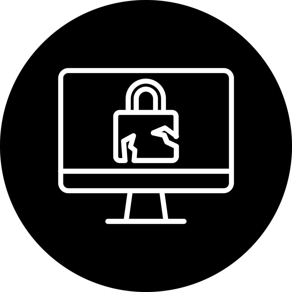 Security Breach Vector Icon 17268782 Vector Art At Vecteezy