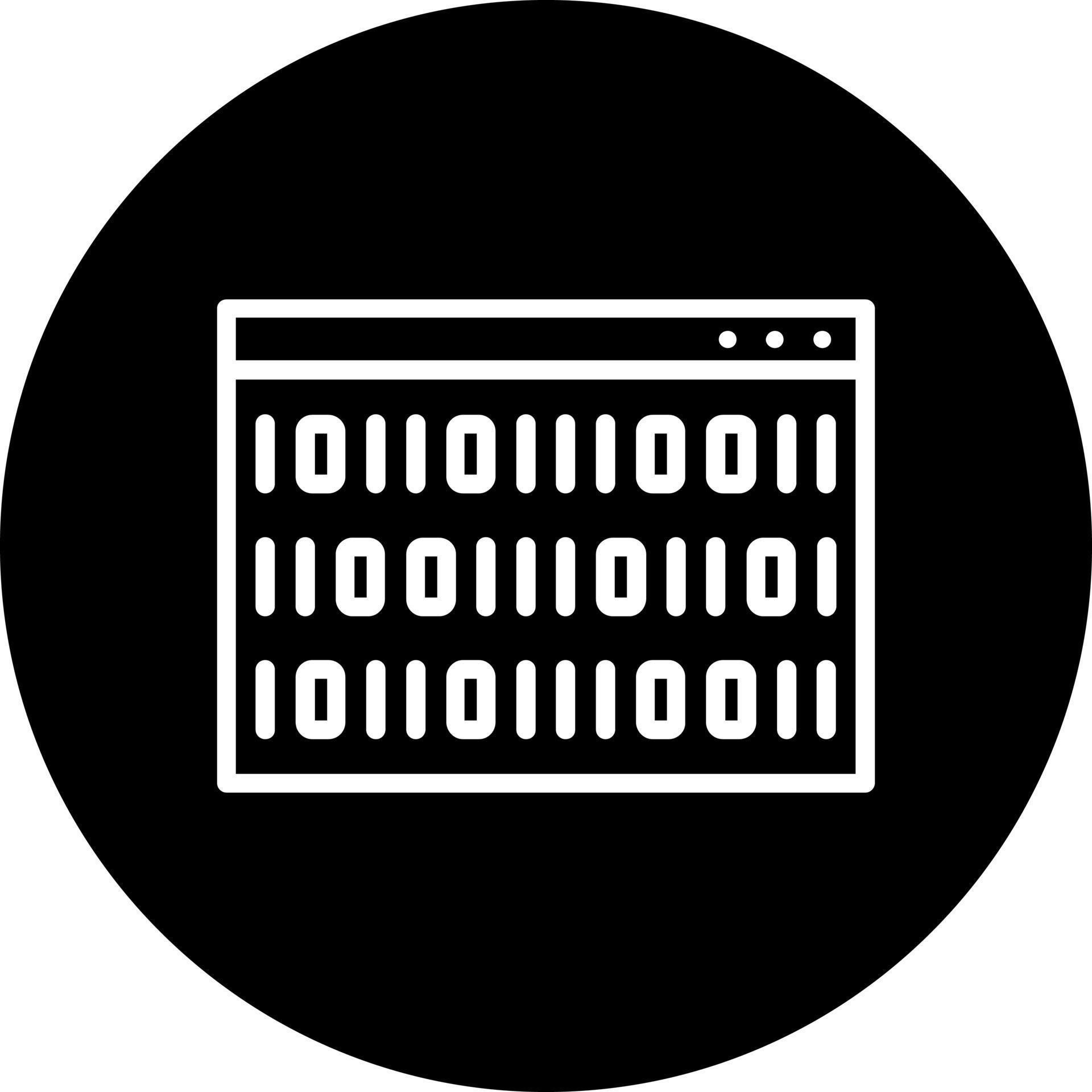 Binary Code Vector Icon 17268791 Vector Art at Vecteezy