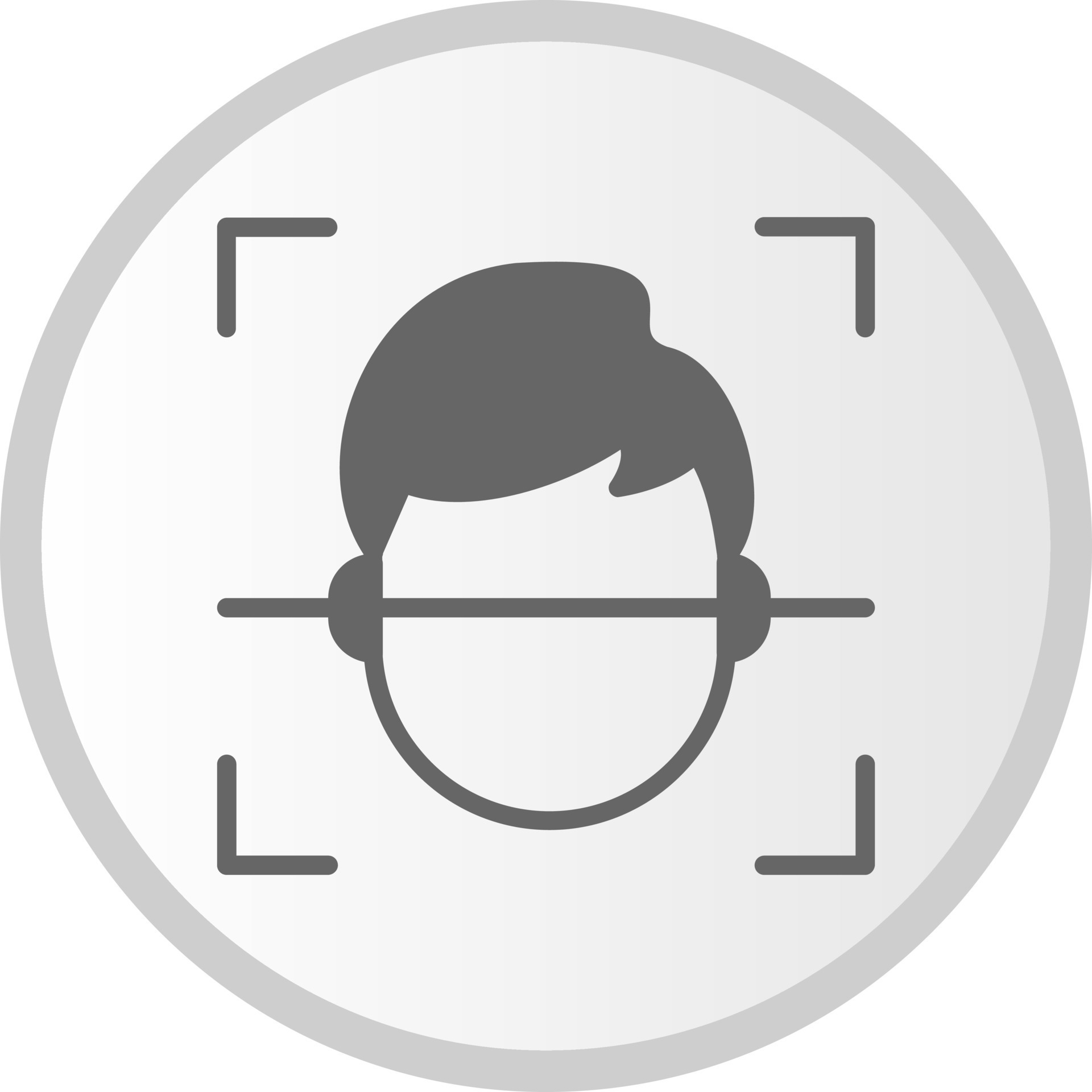 Face Scan Vector Icon 17268929 Vector Art At Vecteezy