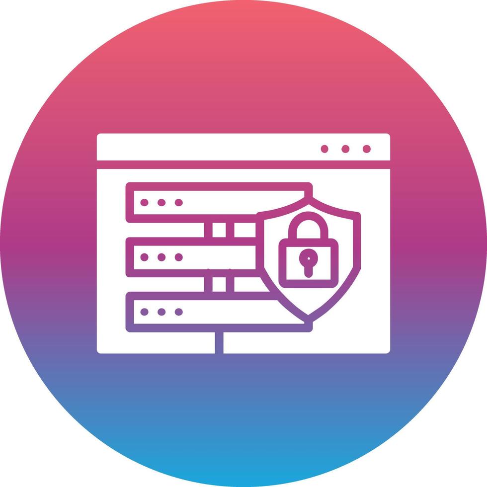 Database Security Vector Icon 17269050 Vector Art at Vecteezy