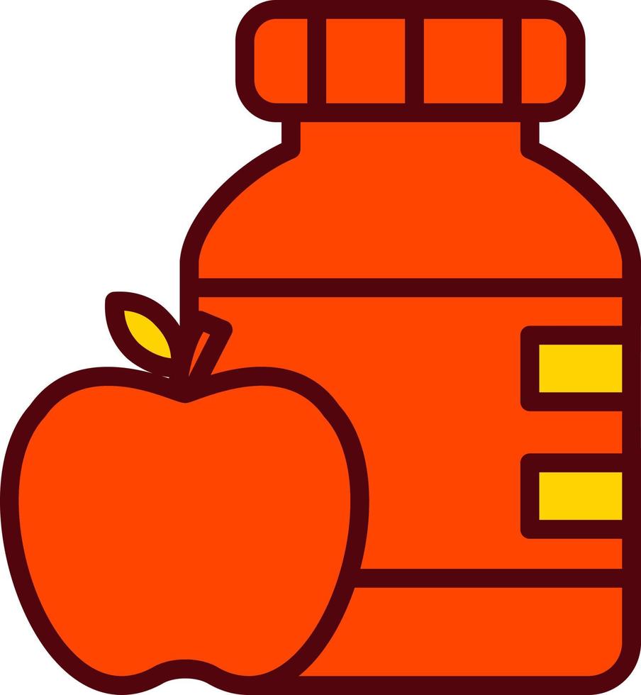 Apple Paste Vector Icon 17271529 Vector Art at Vecteezy