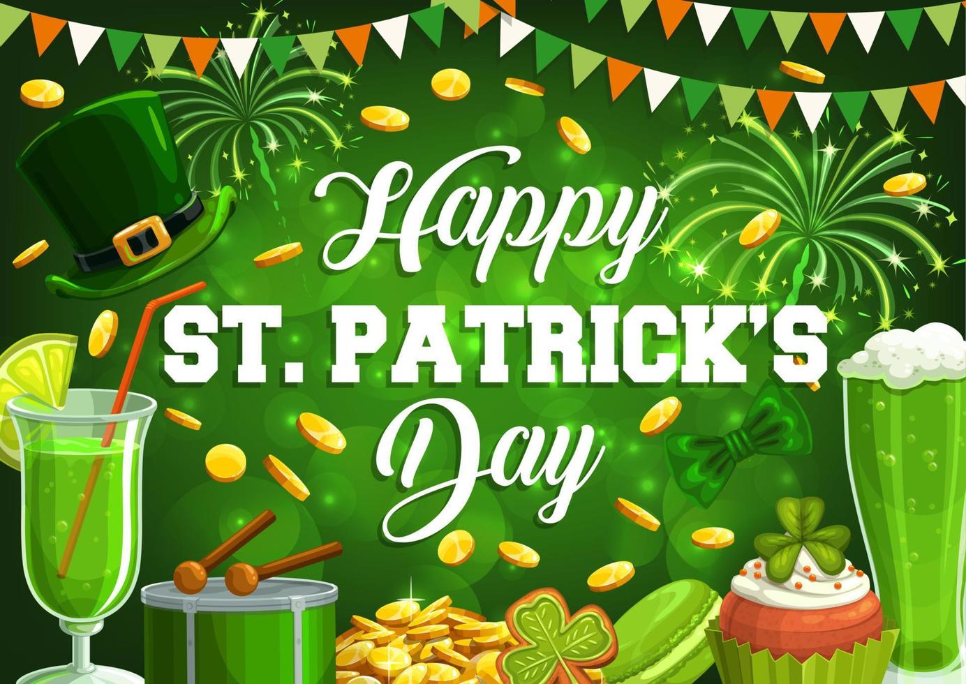 17 March, St. Patricks day spring holiday feast 17274931 Vector Art at ...