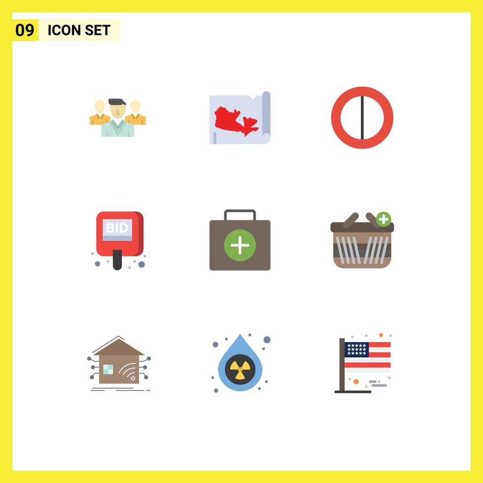 9 User Interface Flat Color Pack of modern Signs and Symbols of ... 9 User Interface Flat Color Pack of modern Signs and Symbols of ...