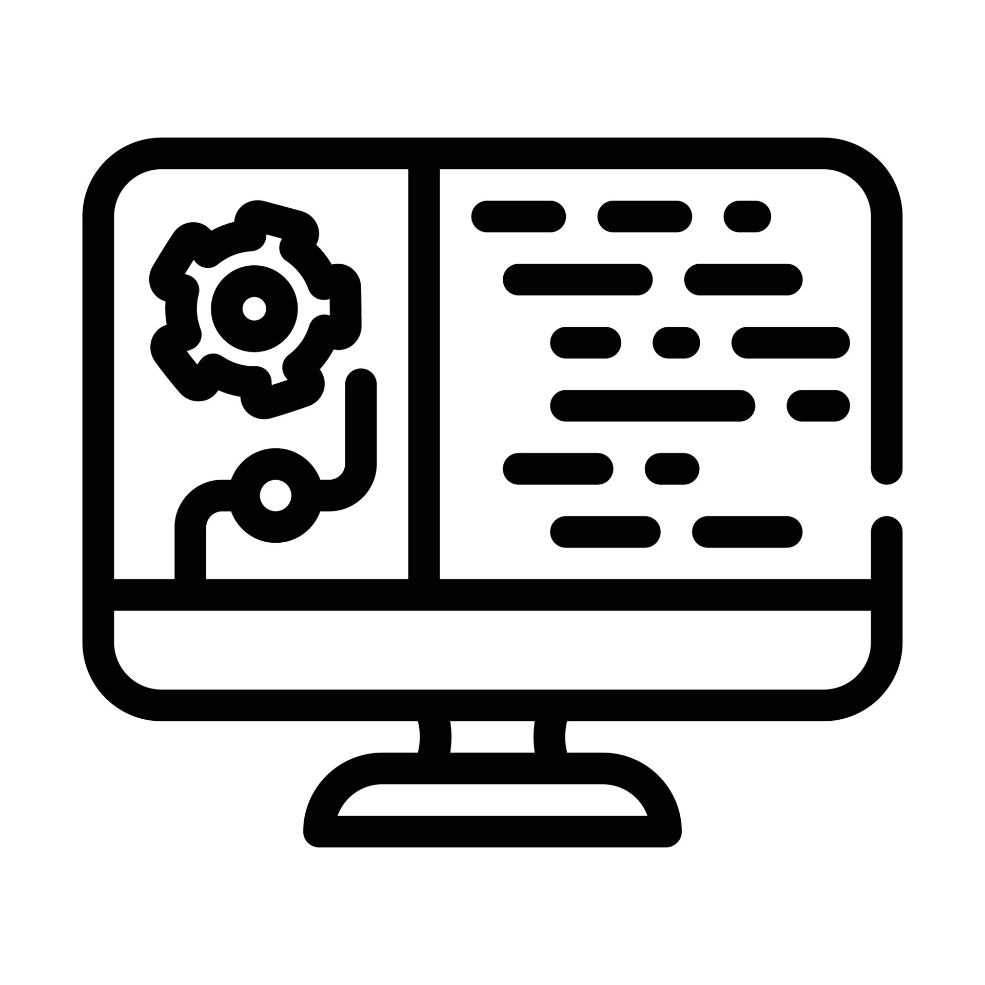 data processing line icon vector illustration 17291989 Vector Art at ... data processing line icon vector illustration 17291989 Vector Art at ...