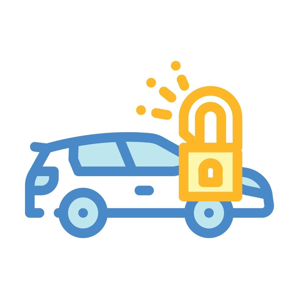unlocking car color icon vector illustration 17292056 Vector Art at ... unlocking car color icon vector illustration 17292056 Vector Art at ...