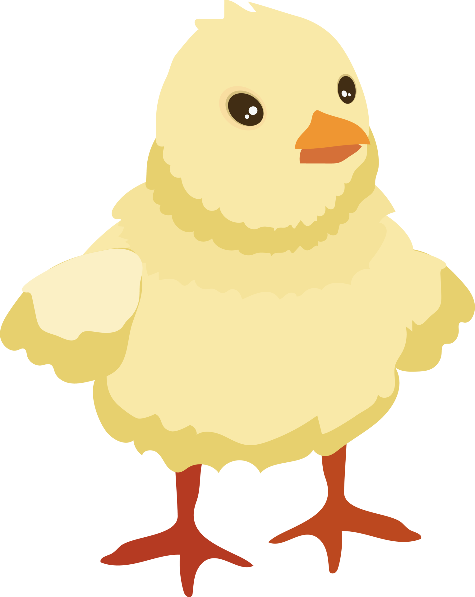 Easter Chicks Clip Art