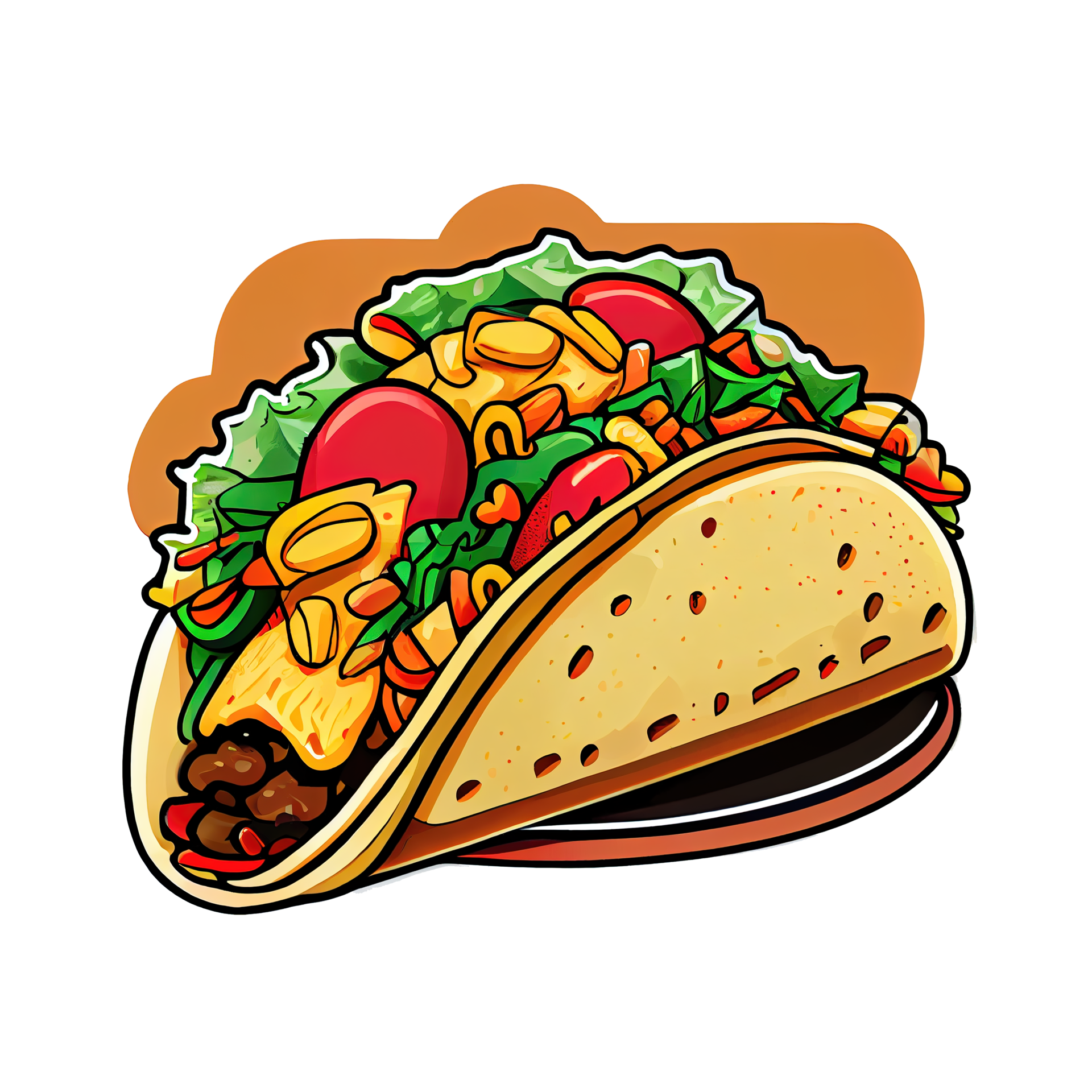 tacos plato mexicano de una tortilla rellena con varias carnes ... tacos plato mexicano de una tortilla rellena con varias carnes ...