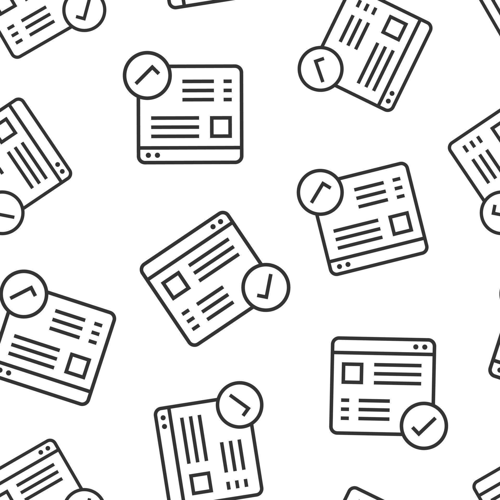 To do list icon in flat style. Document checklist vector illustration ...