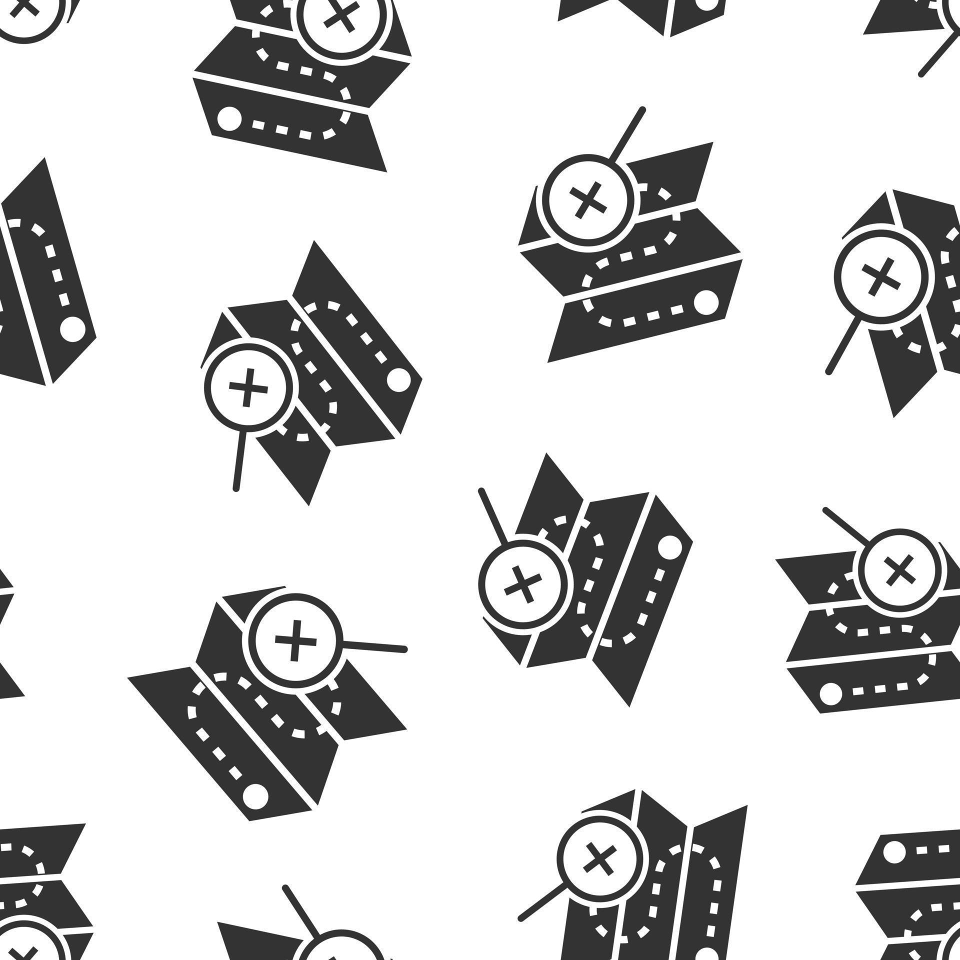 Map Pin Icon In Flat Style Gps Navigation Vector Illustration On White Isolated Background