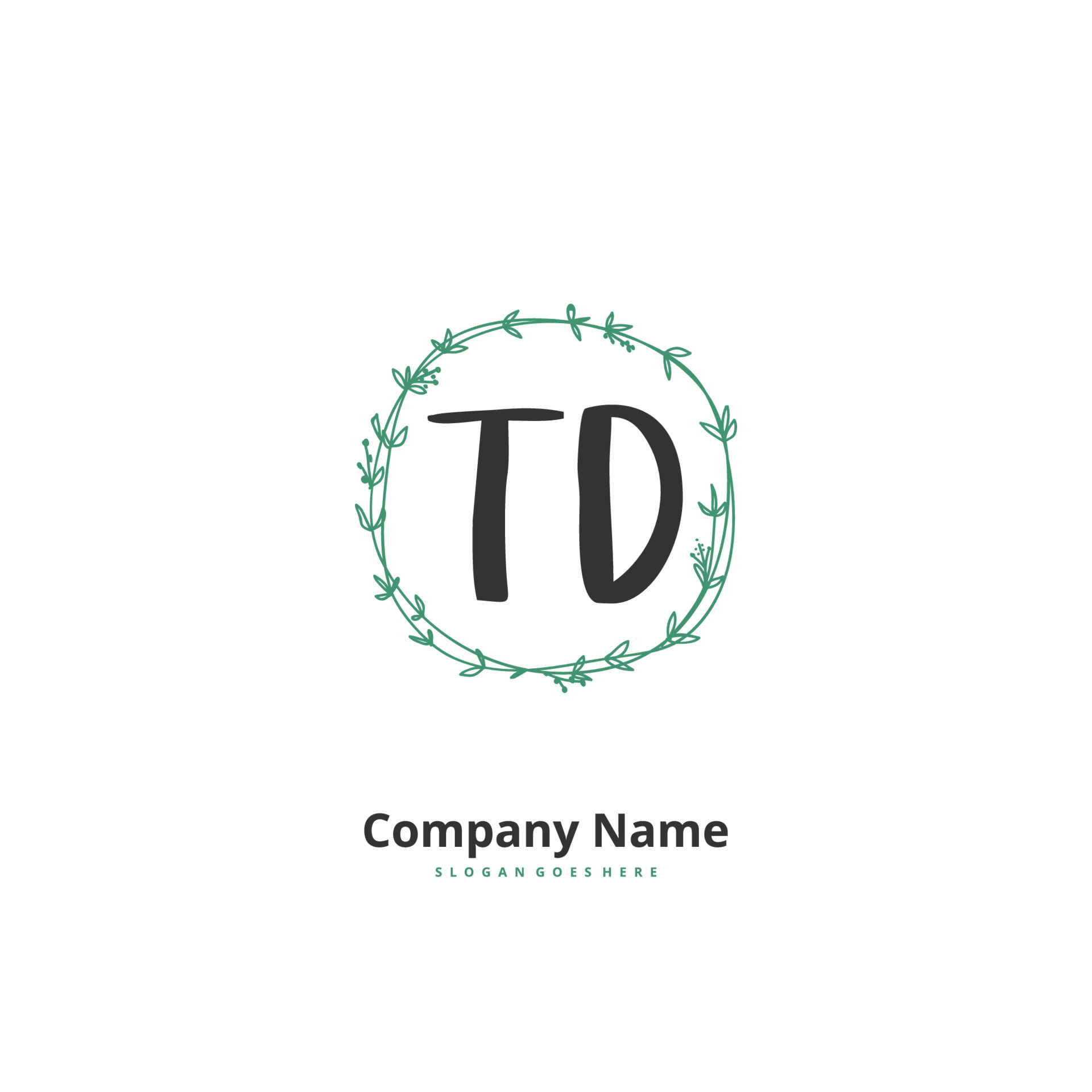 TD Initial Handwriting And Signature Logo Design With Circle Beautiful Design Handwritten Logo td-initial-handwriting-and-signature-logo-design-with-circle-beautiful-design-handwritten-logo
