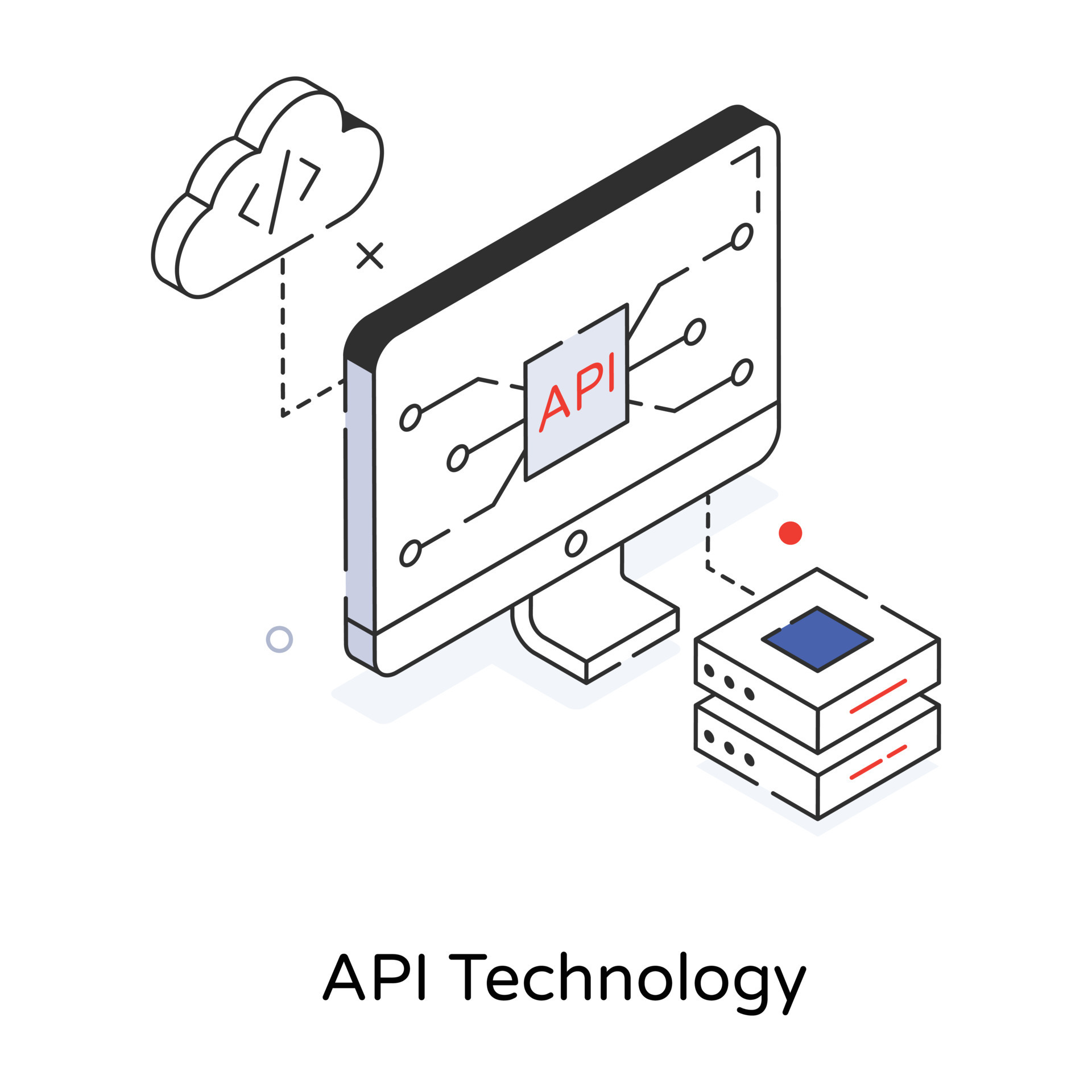 Trendy API Technology 17310022 Vector Art at Vecteezy