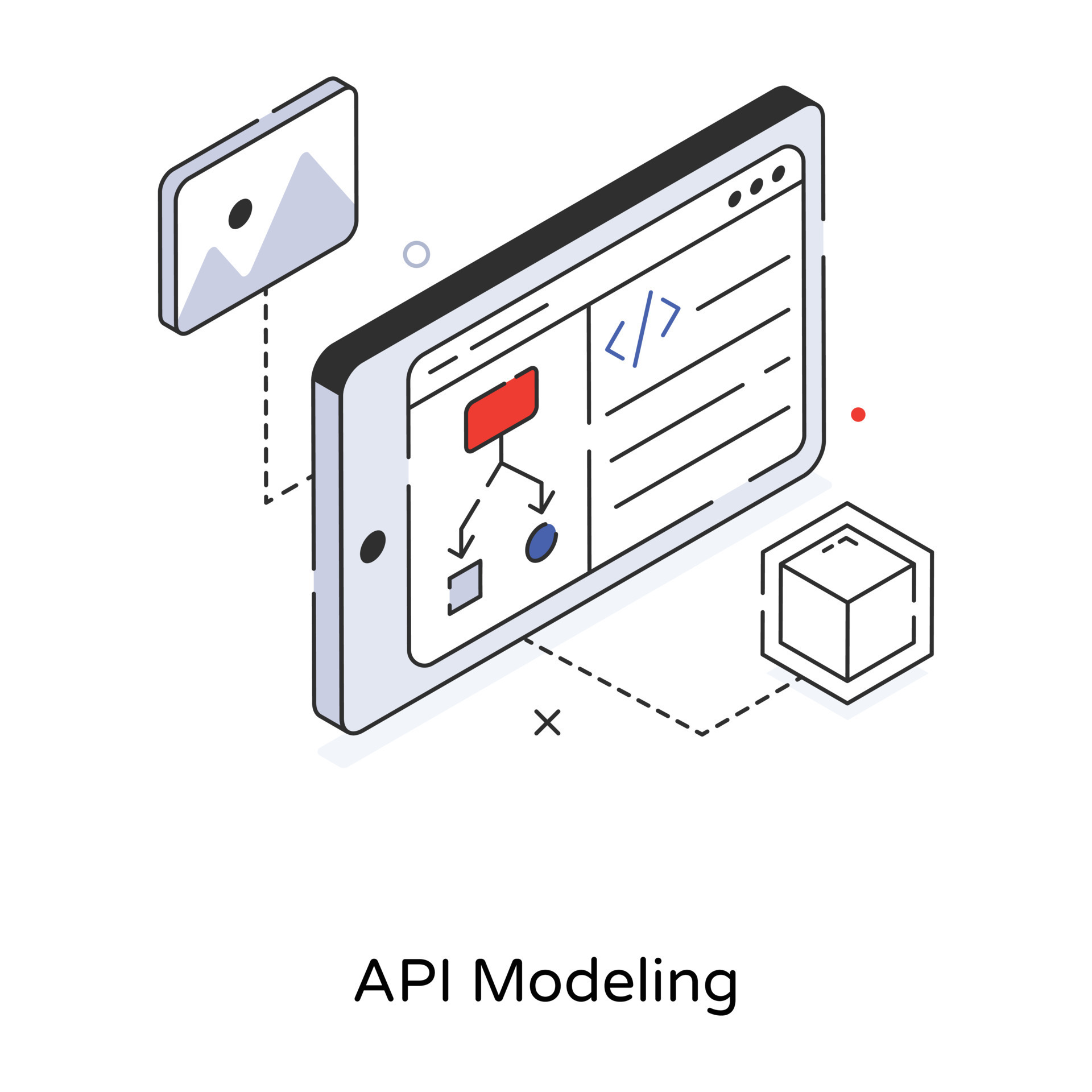 Trendy API Modeling 17310059 Vector Art at Vecteezy
