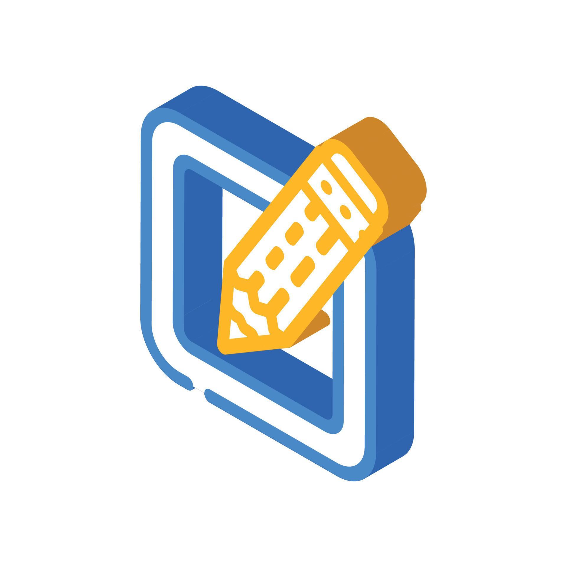 edit file isometric icon vector illustration 17315130 Vector Art at ...