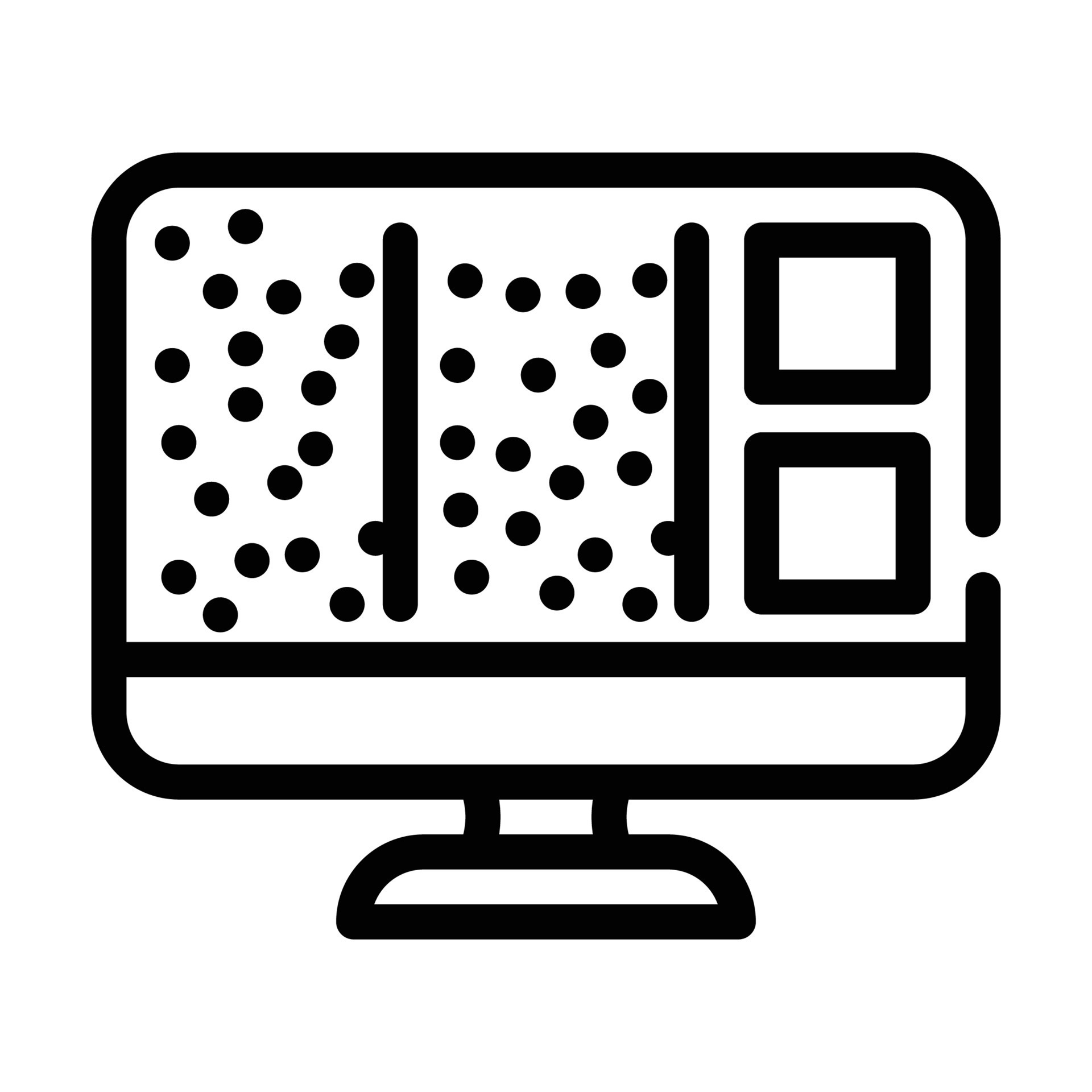 big data line icon vector illustration 17316678 Vector Art at Vecteezy