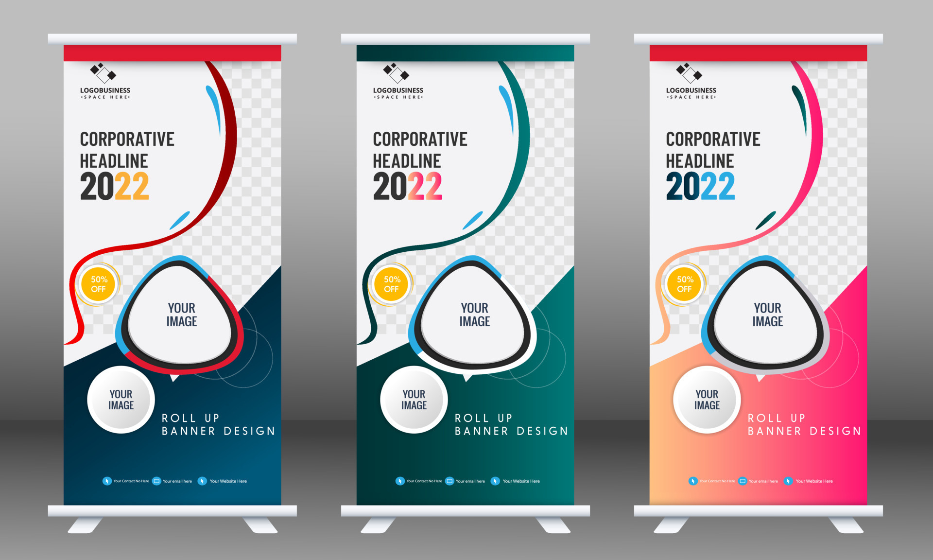 creative business roll up banner design. Standee Design Banner ... creative business roll up banner design. Standee Design Banner ...