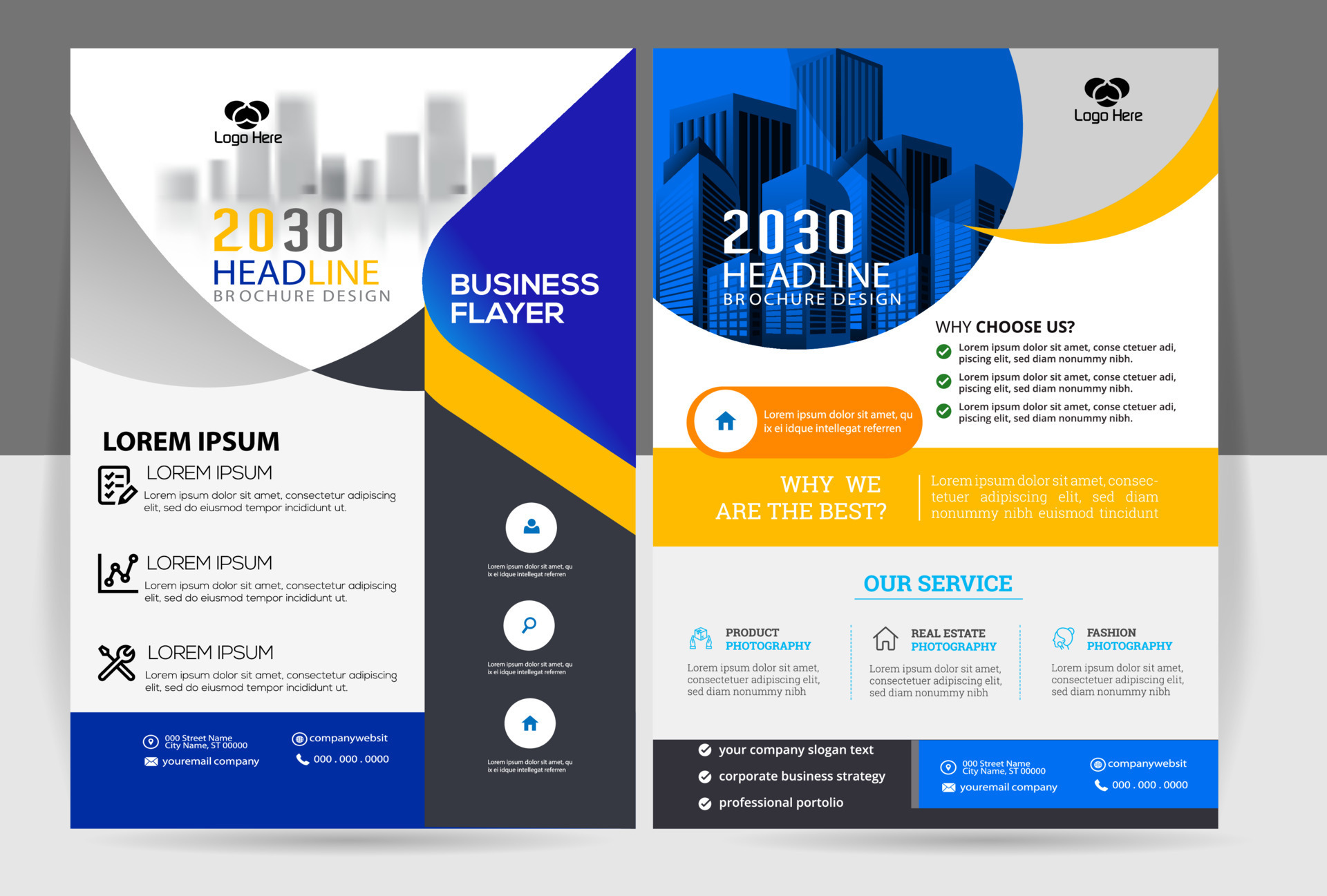 Creative Modern Flyer. Annual Report, Creative Portfolio, A4 minimal ... Creative Modern Flyer. Annual Report, Creative Portfolio, A4 minimal ...