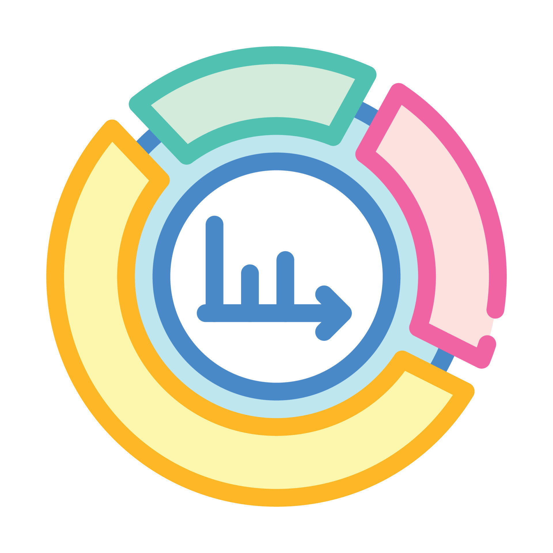 Pie Chart Color Icon Vector Flat Illustration 17318418 Vector Art At pie-chart-color-icon-vector-flat-illustration-17318418-vector-art-at