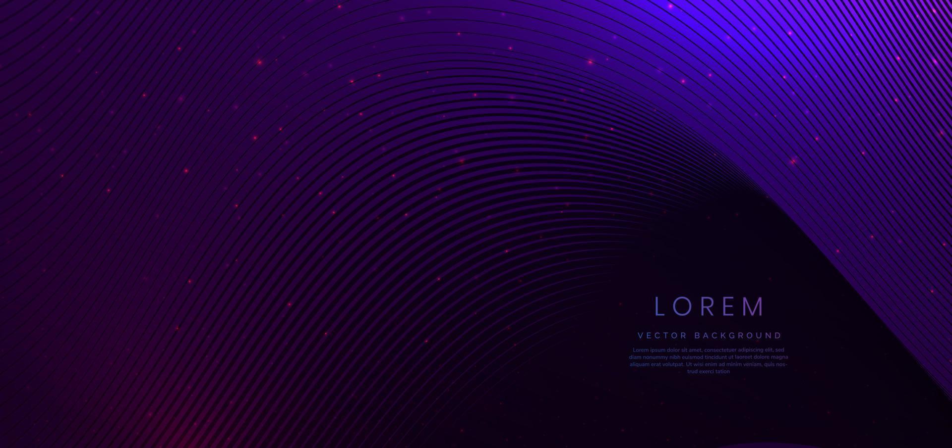 Abstract Background Horizontal Wavy Lines Design And Pattern On Dark Blue And Pink Background