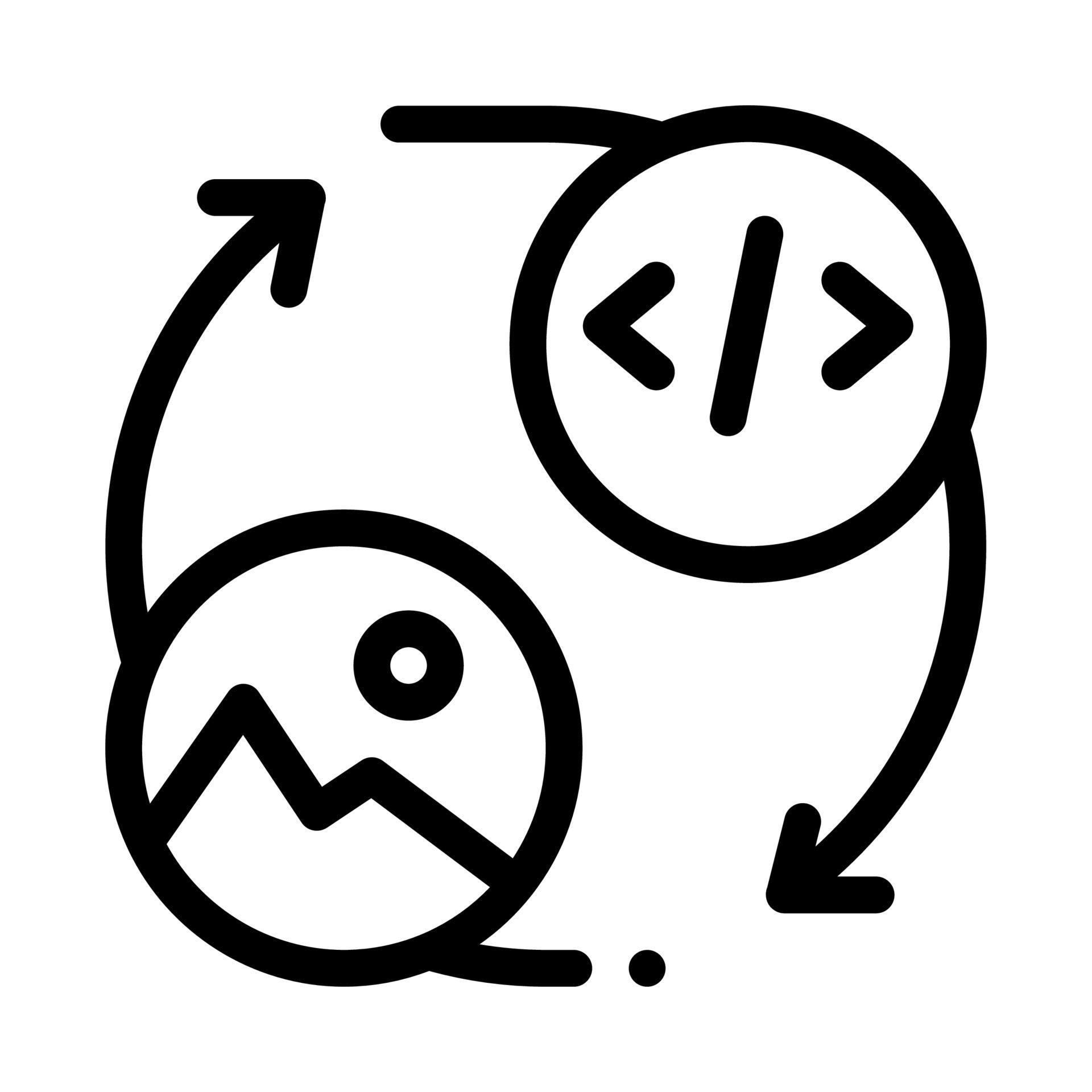 picture programming code icon vector outline illustration 17322226 ... picture programming code icon vector outline illustration 17322226 ...