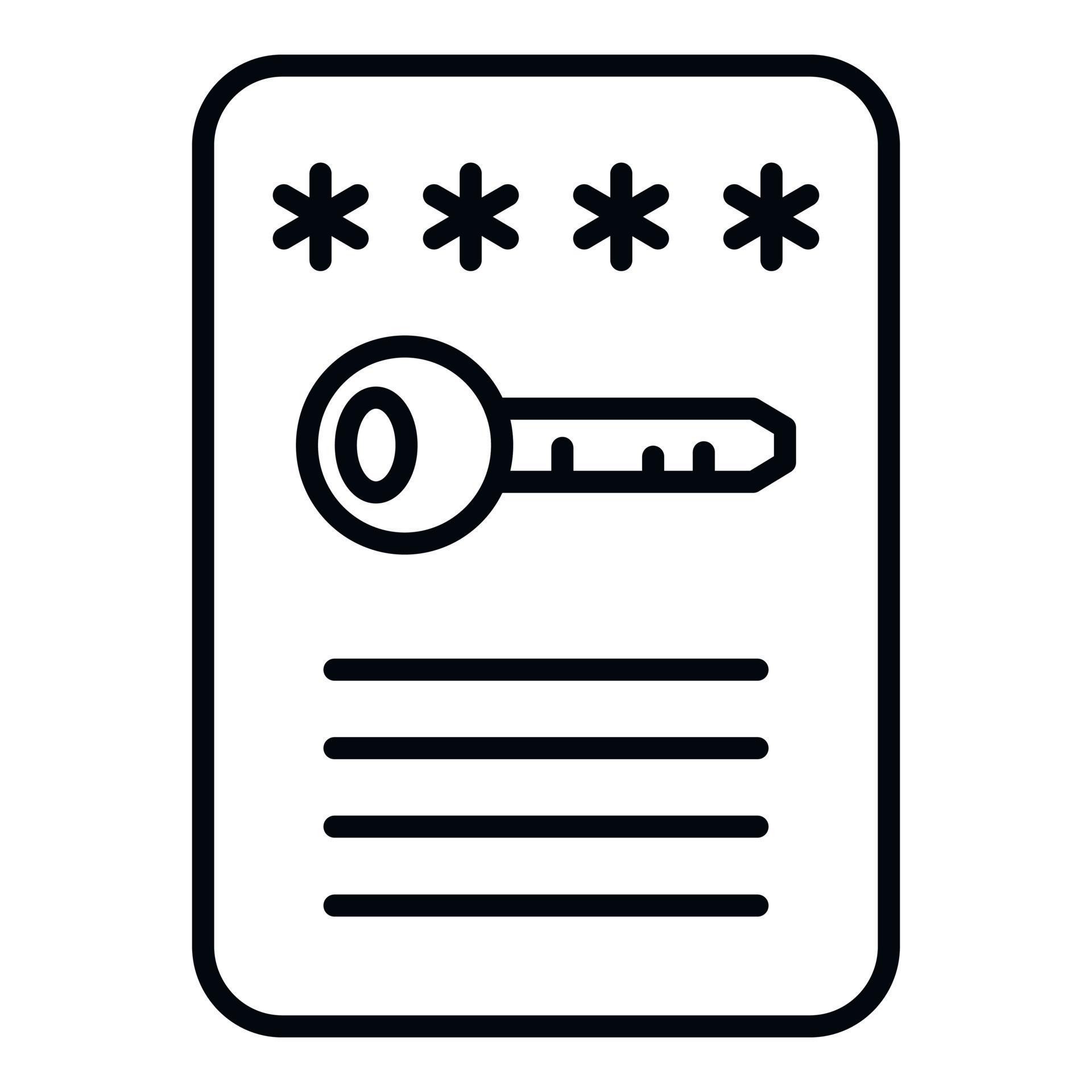 Lock Password Icon Outline Vector Data Cipher 17326382 Vector Art At