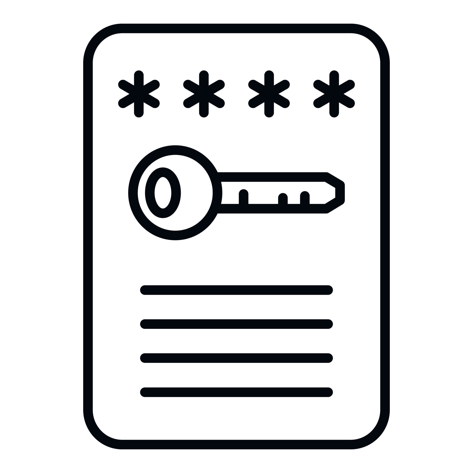 Lock Password Icon Outline Vector Data Cipher 17326382 Vector Art At