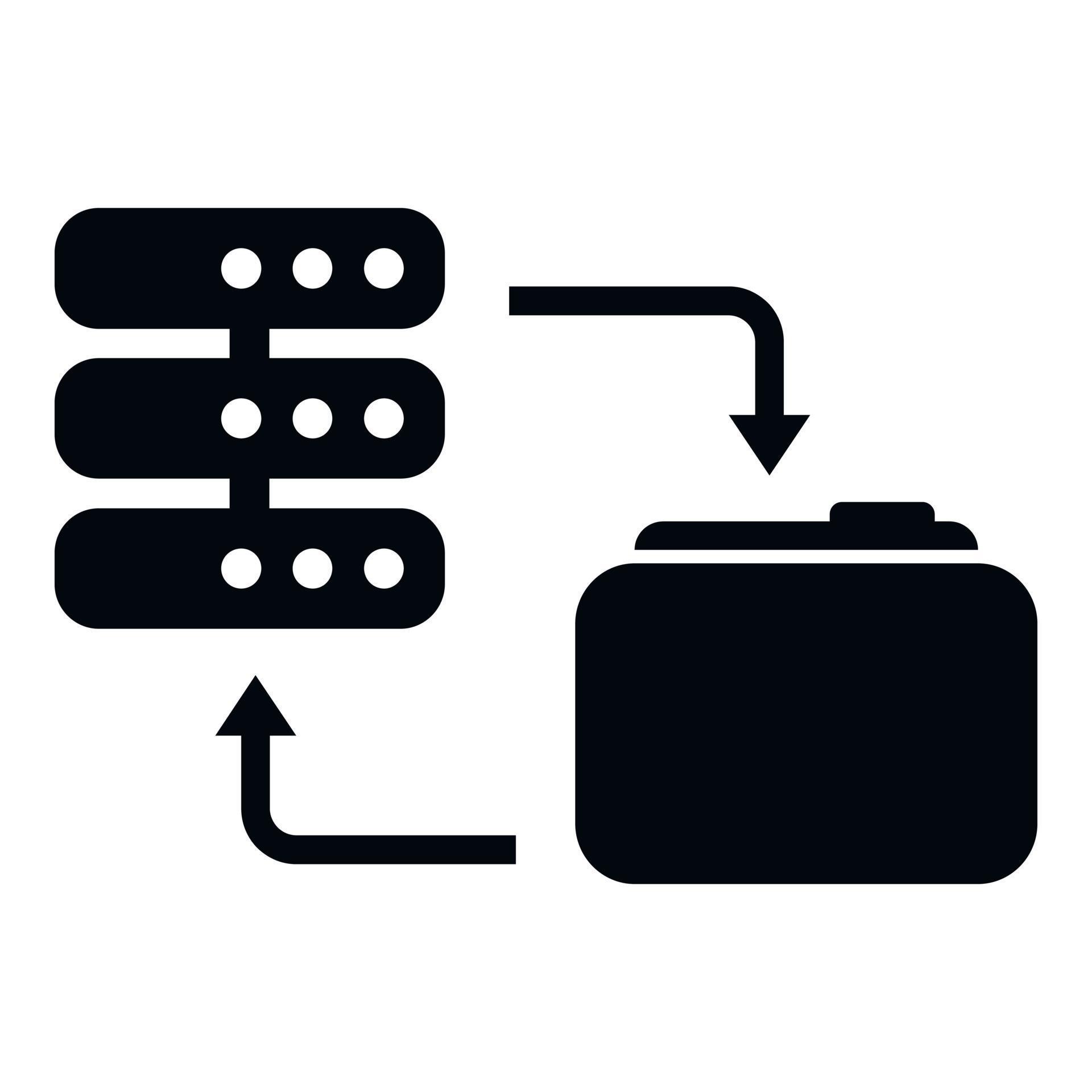 Network folder icon simple vector. Backup data 17326396 Vector Art at ...