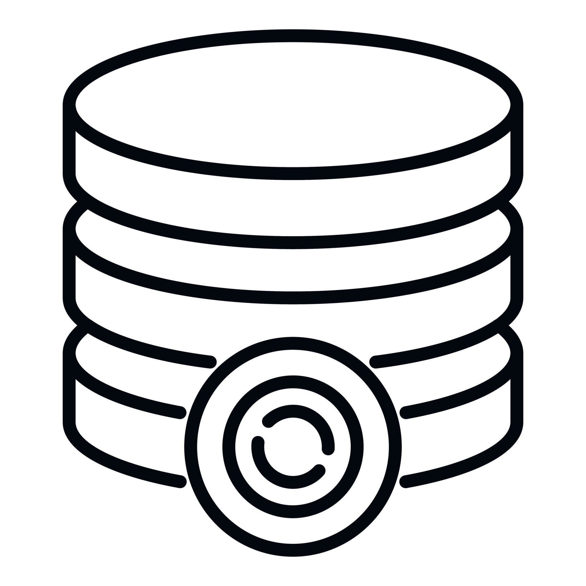 Server Backup Icon Outline Vector Data Cloud 17326428 Vector Art At