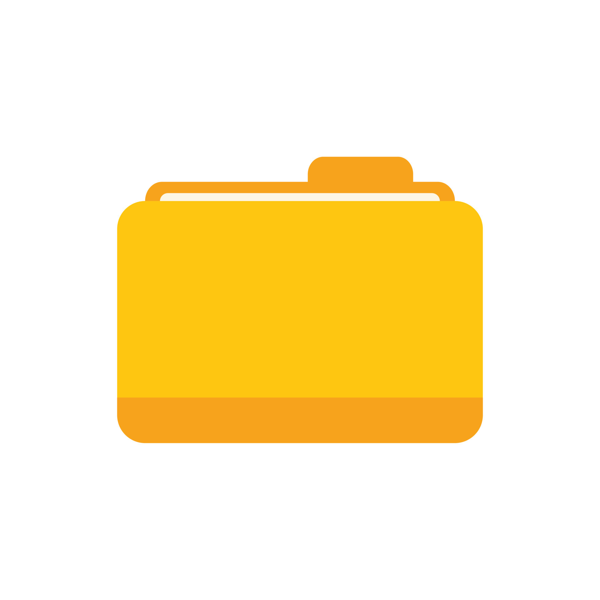 Computer folder icon flat vector. Button interface 17326995 Vector Art ...