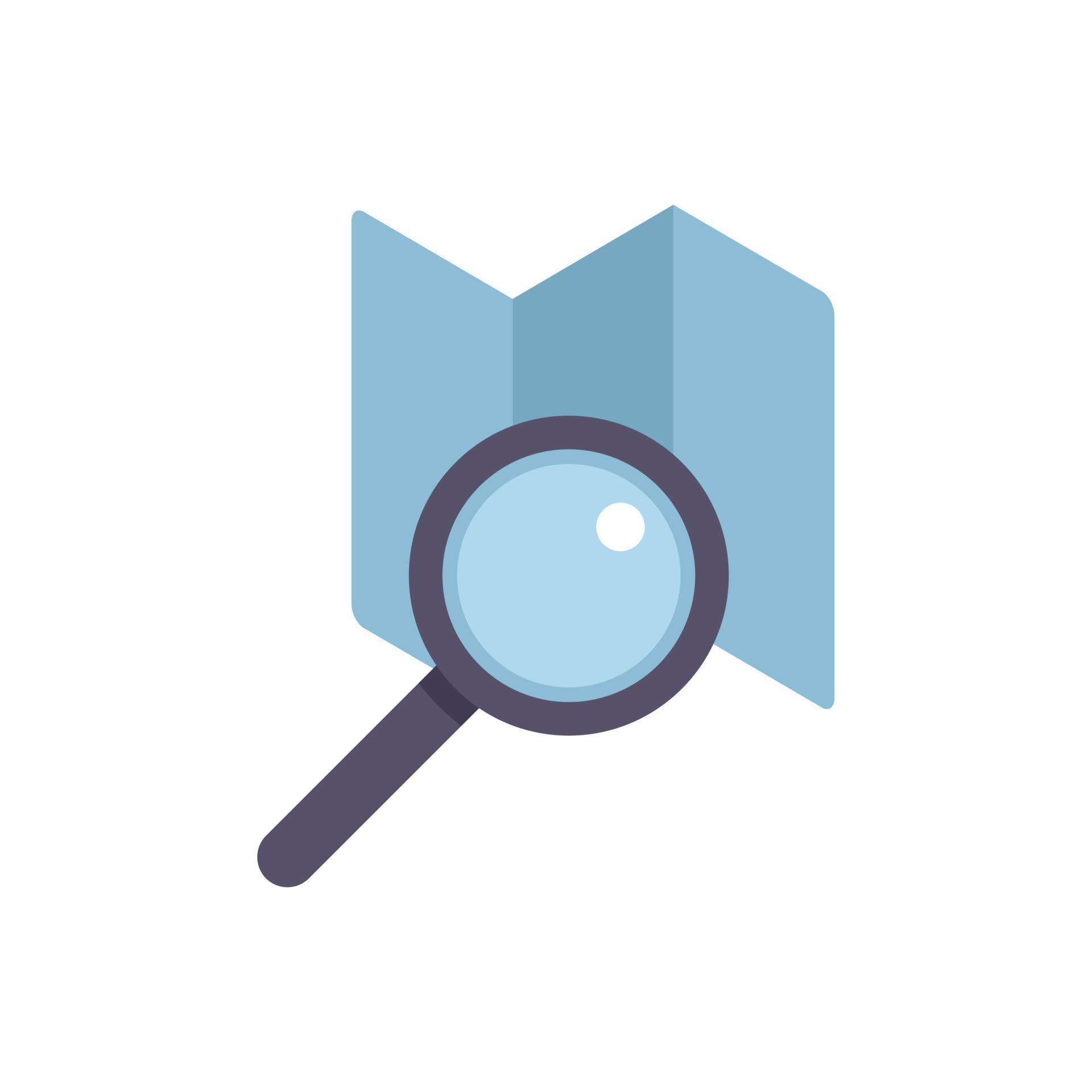 Search map icon flat vector. Interface web 17327116 Vector Art at Vecteezy