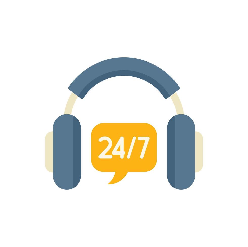 24 hour support icon flat vector. Office service 17327418 Vector Art at ... 24 hour support icon flat vector. Office service 17327418 Vector Art at ...