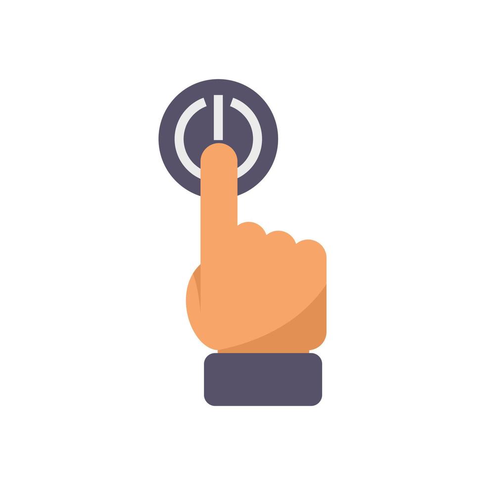 Turn off button icon flat vector. Business mobile 17328178 Vector Art ... Turn off button icon flat vector. Business mobile 17328178 Vector Art ...