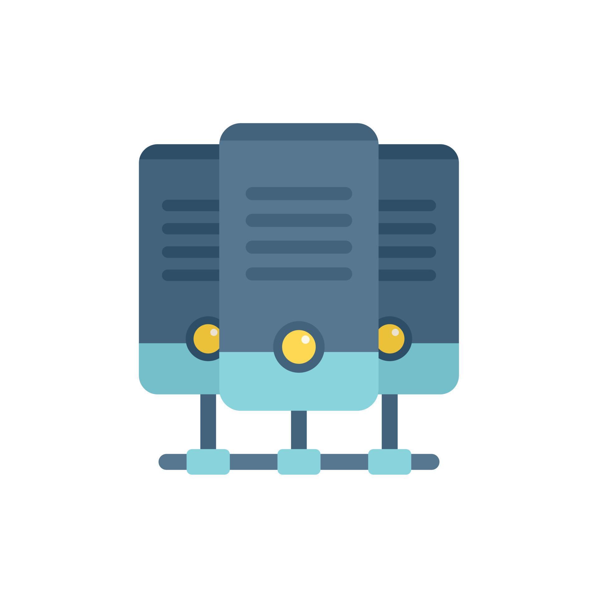 Network icon flat vector. System database 17328833 Vector Art at Vecteezy