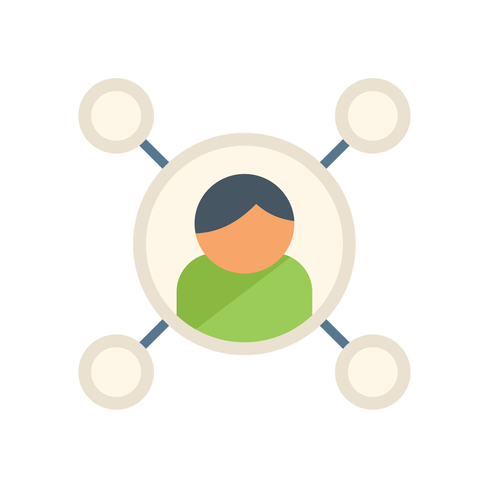 Database Icon Flat Vector Crm Data 17328915 Vector Art At Vecteezy