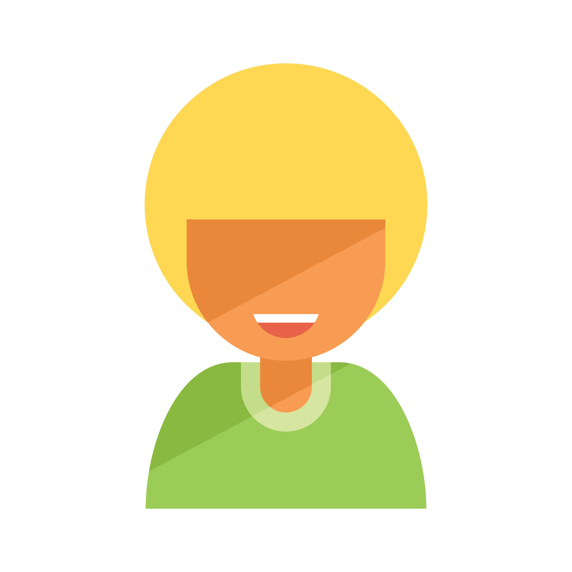 Youth smiling icon flat vector. Happy person 17329583 Vector Art at ...