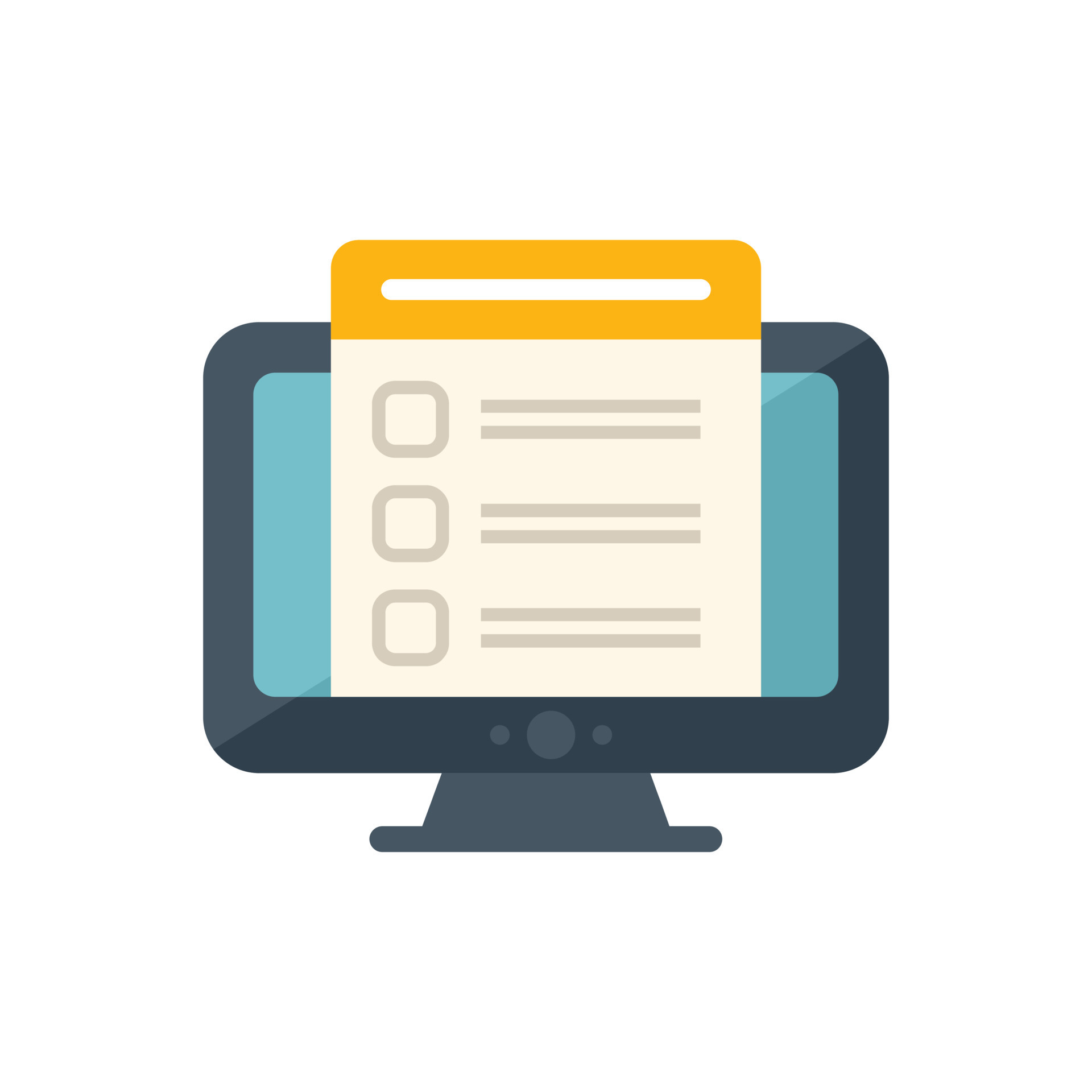 Test monitor icon flat vector. School exam 17329618 Vector Art at Vecteezy