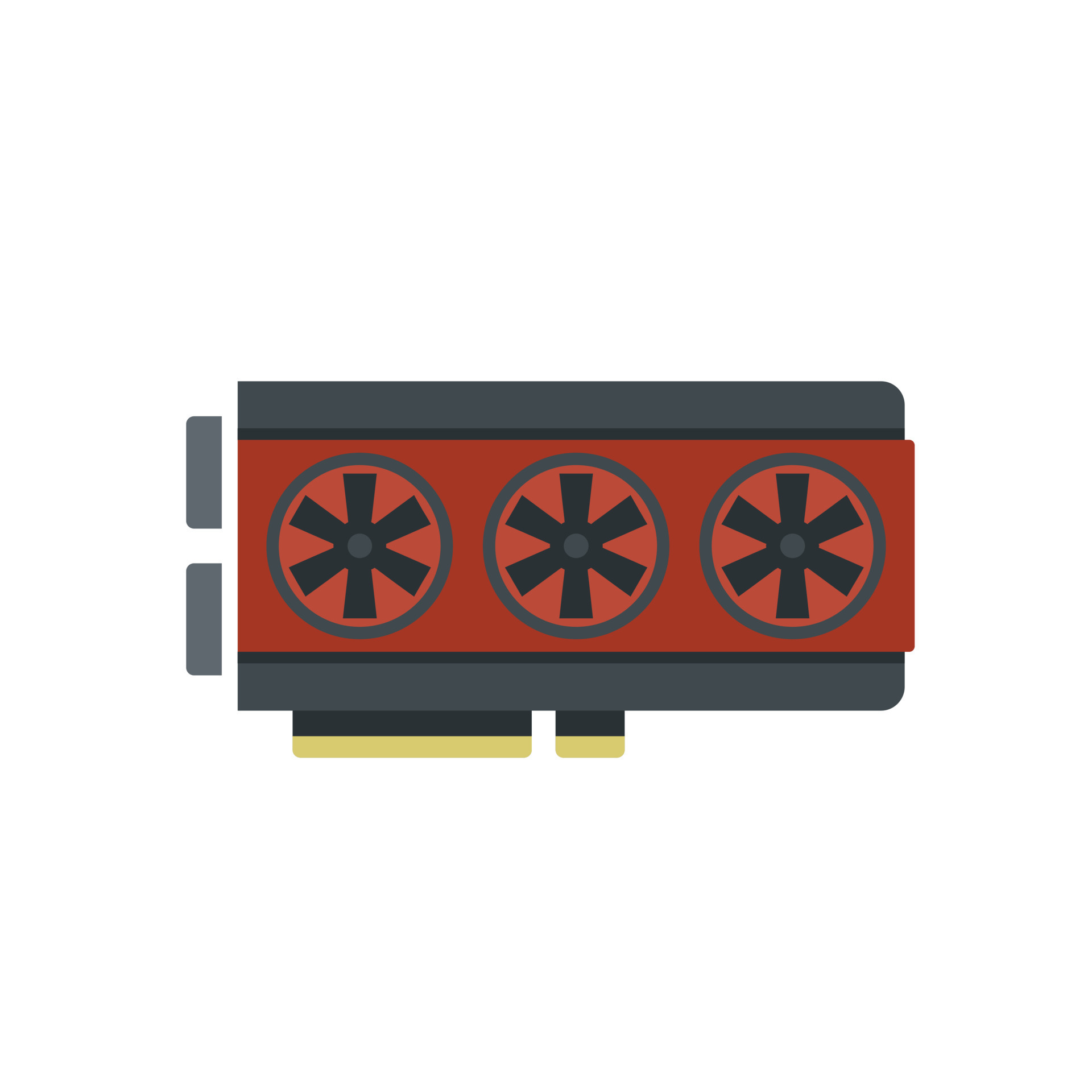 Video card chip icon flat vector. Computer gpu 17336661 Vector Art at ... Video card chip icon flat vector. Computer gpu 17336661 Vector Art at ...