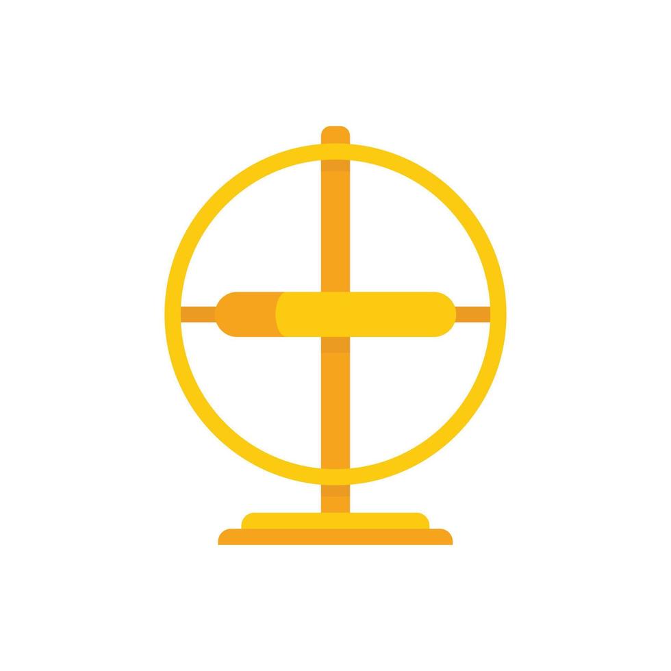 Smart Gyroscope Icon Flat Vector Gyro Accelerometer 17338059 Vector