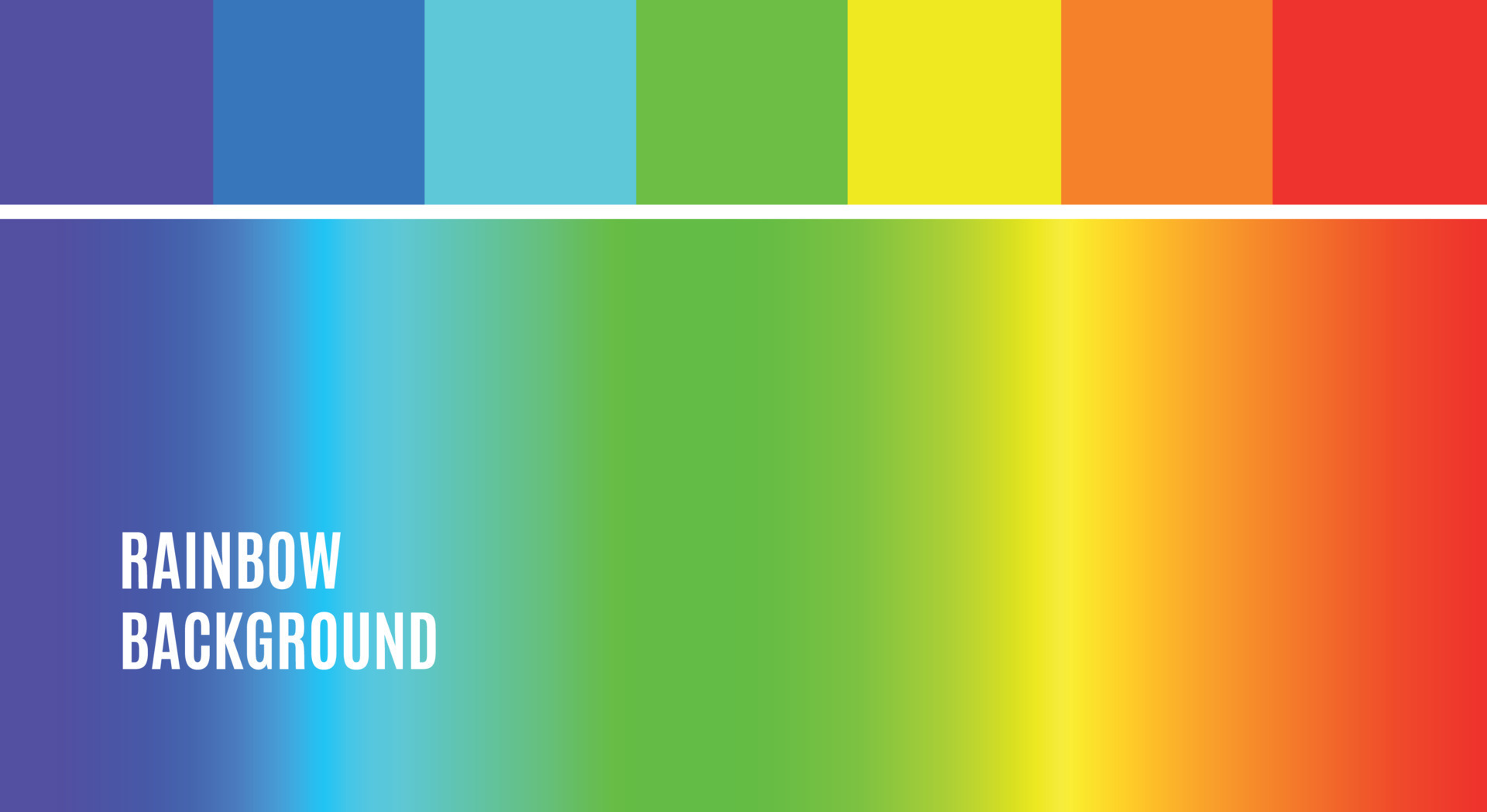 Bright Color Rainbow Background Abstract Multicolor Gradient. Vector ...