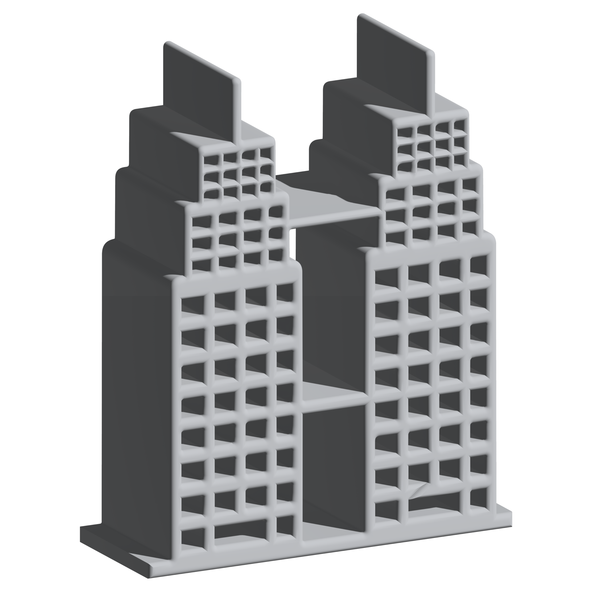 3d icon building city 17339115 PNG