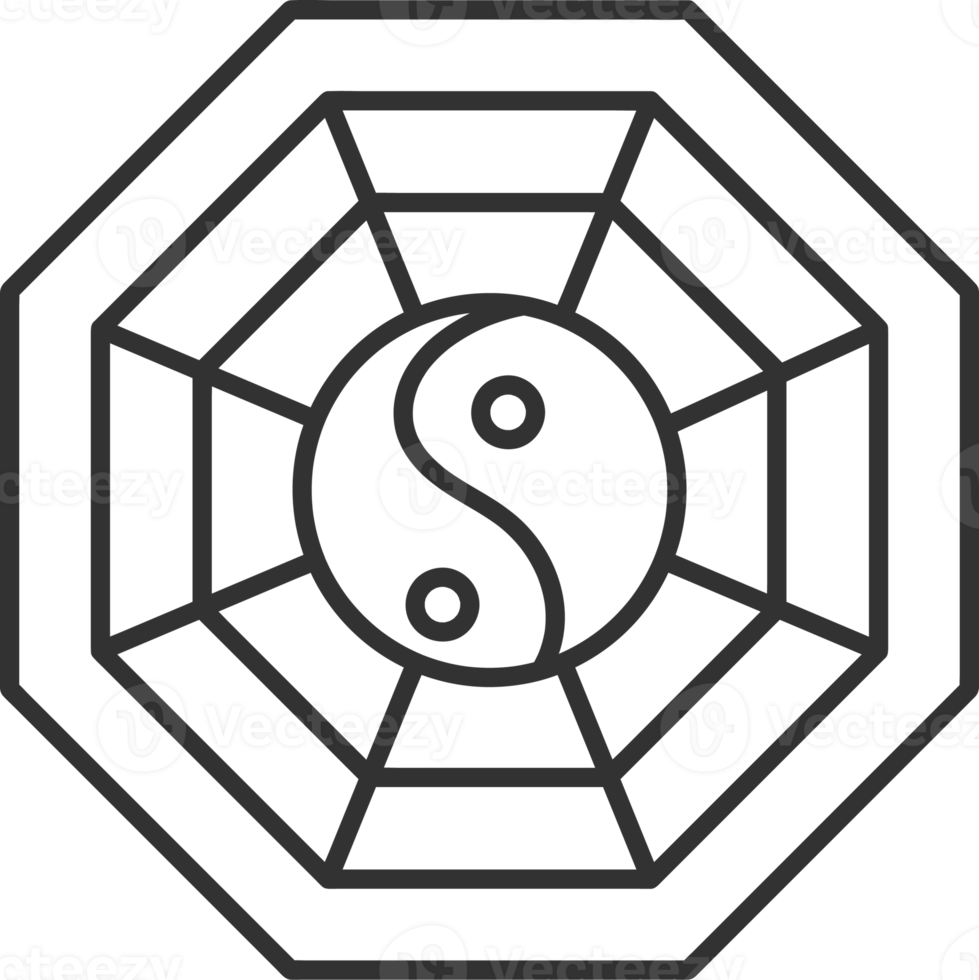 icono yin yang, año nuevo chino, icono de línea negra. 17339586 PNG icono yin yang, año nuevo chino, icono de línea negra. 17339586 PNG