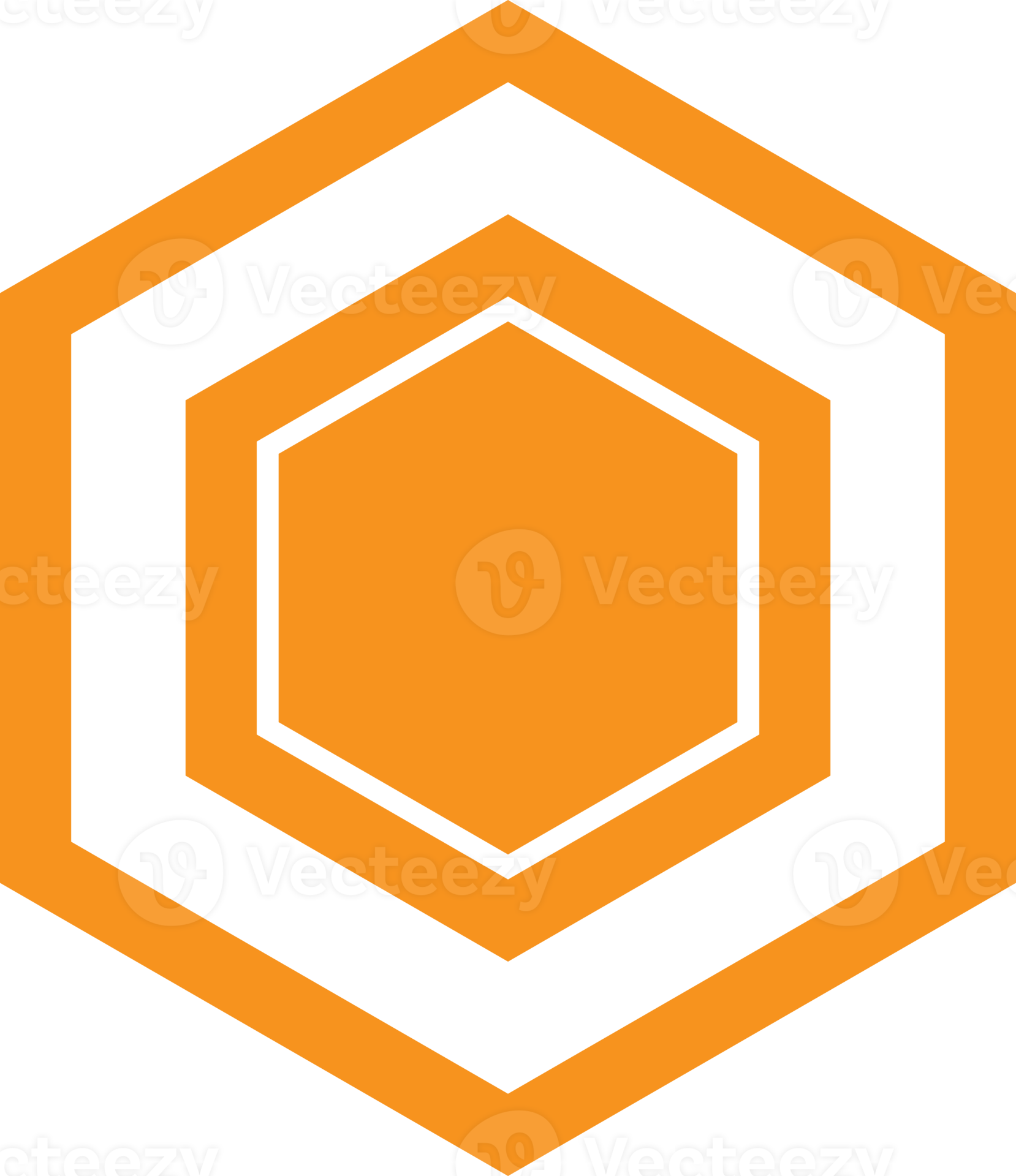 modern geometric hexagonal shape design 17339936 PNG