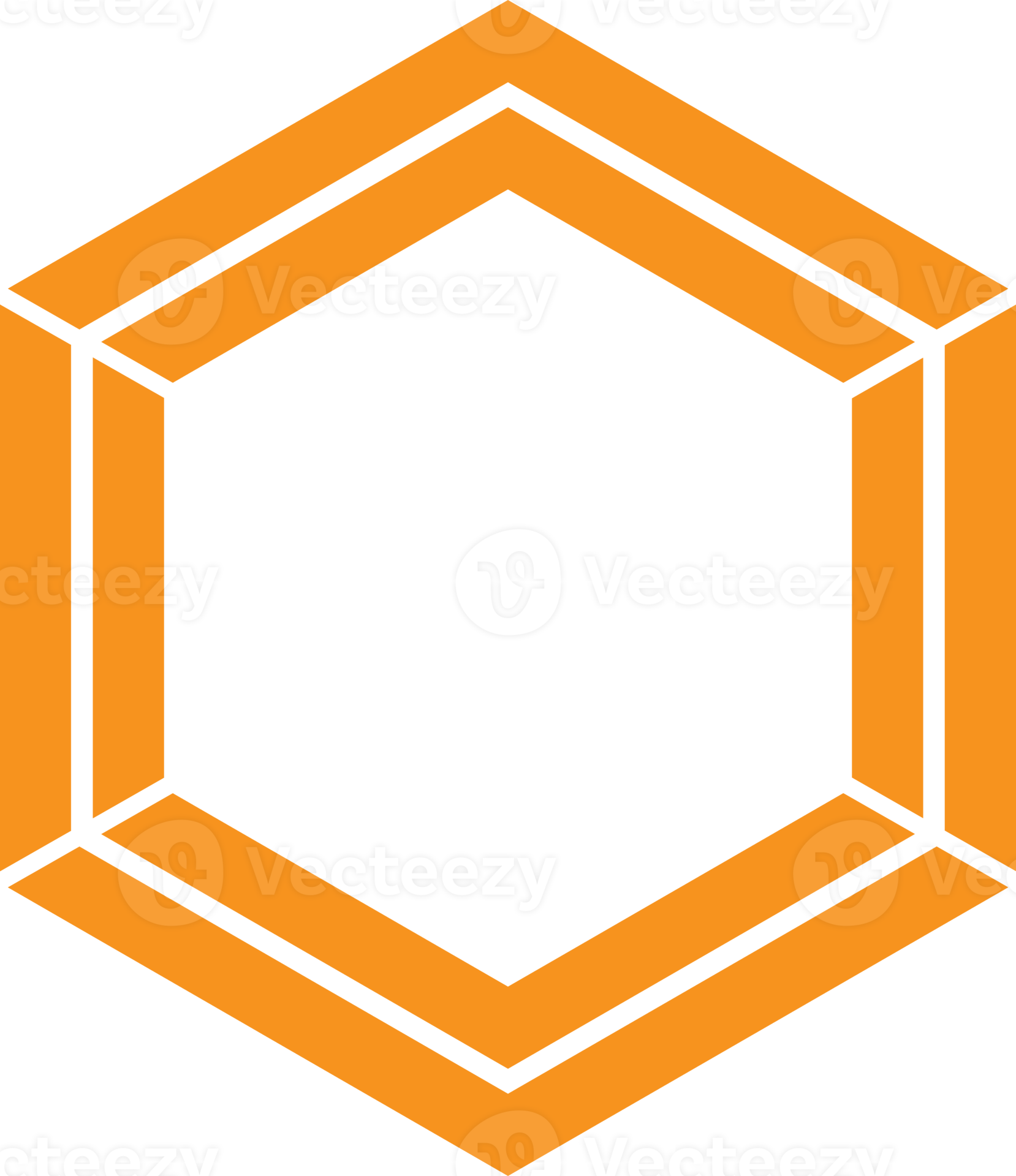 modern geometric hexagonal shape design 17339954 PNG
