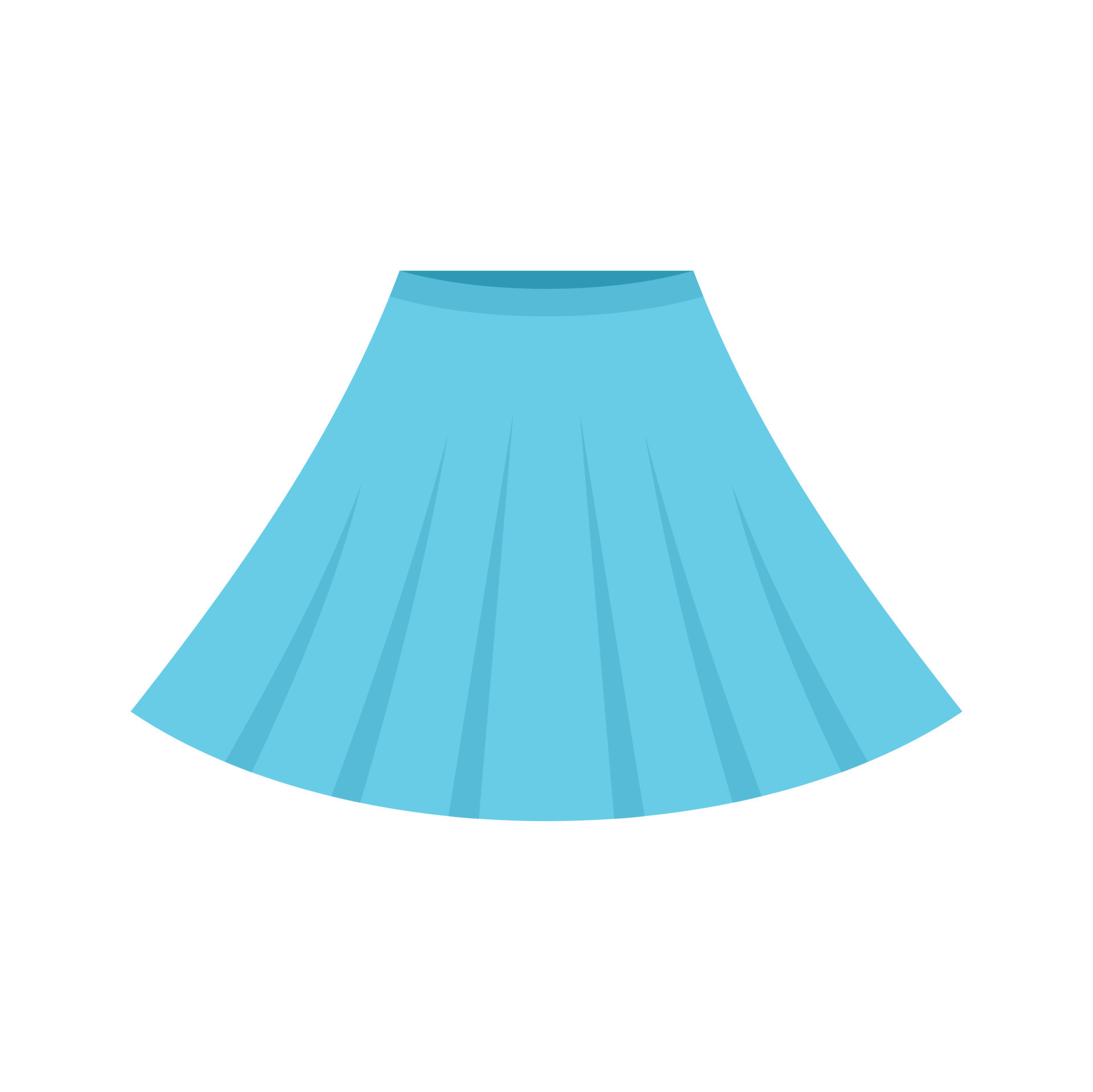Ballerina Skirt Icon Flat Vector Ballet Dancer Dress 17343775 Vector Art At Vecteezy
